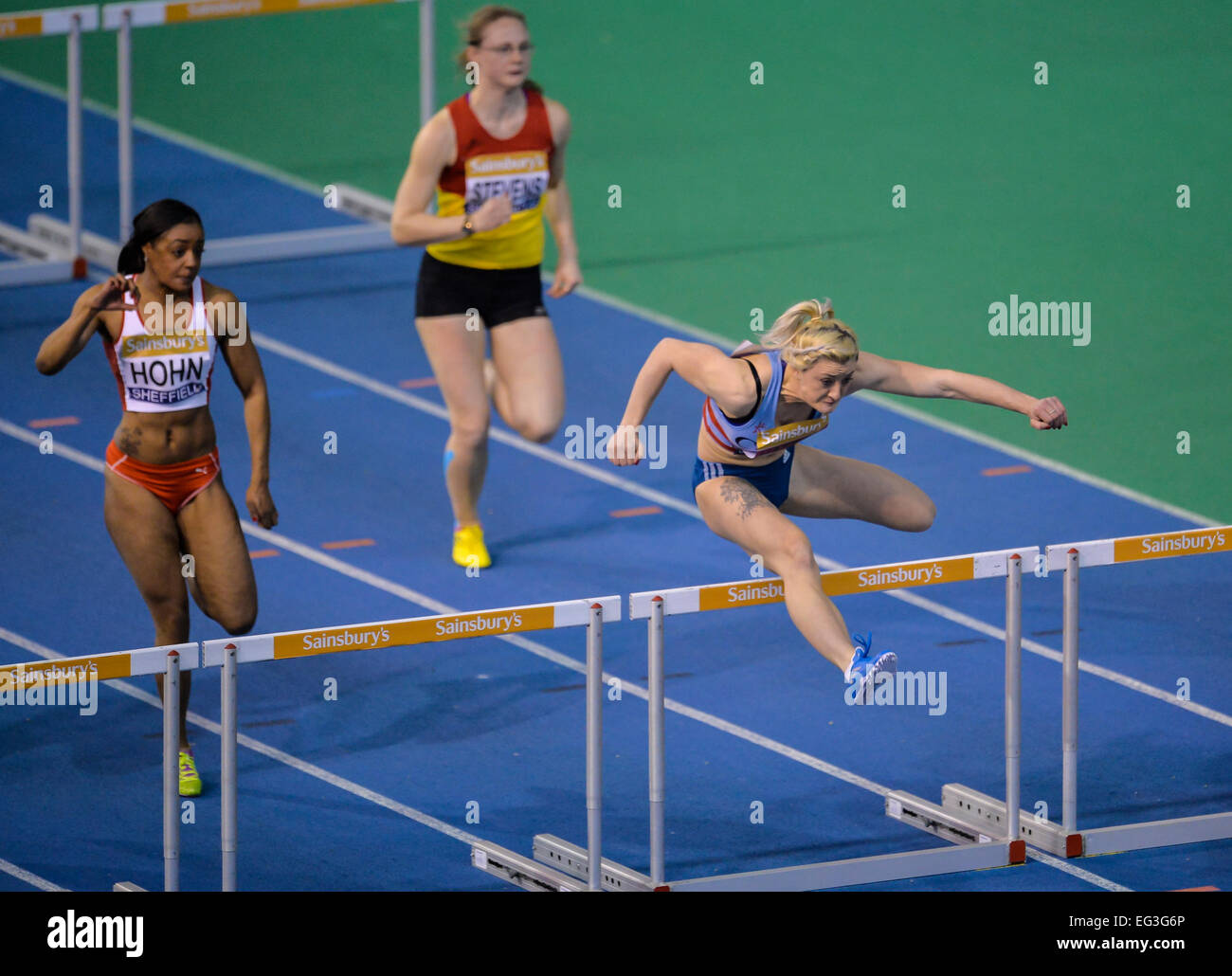 Sheffield, UK. 15th Feb, 2015. British Indoor Athletics Championship ...