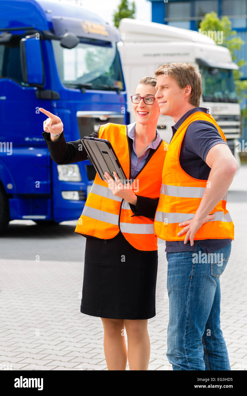 Female lorry driver hi-res stock photography and images - Alamy