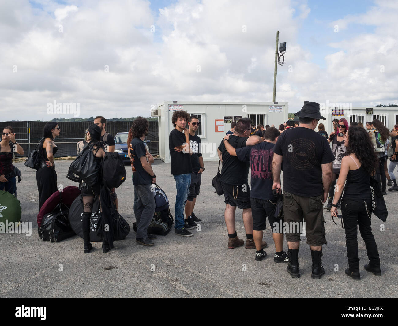 Atmosphere at the 1st day of Festival Vagos Open Air in Vagos Featuring ...