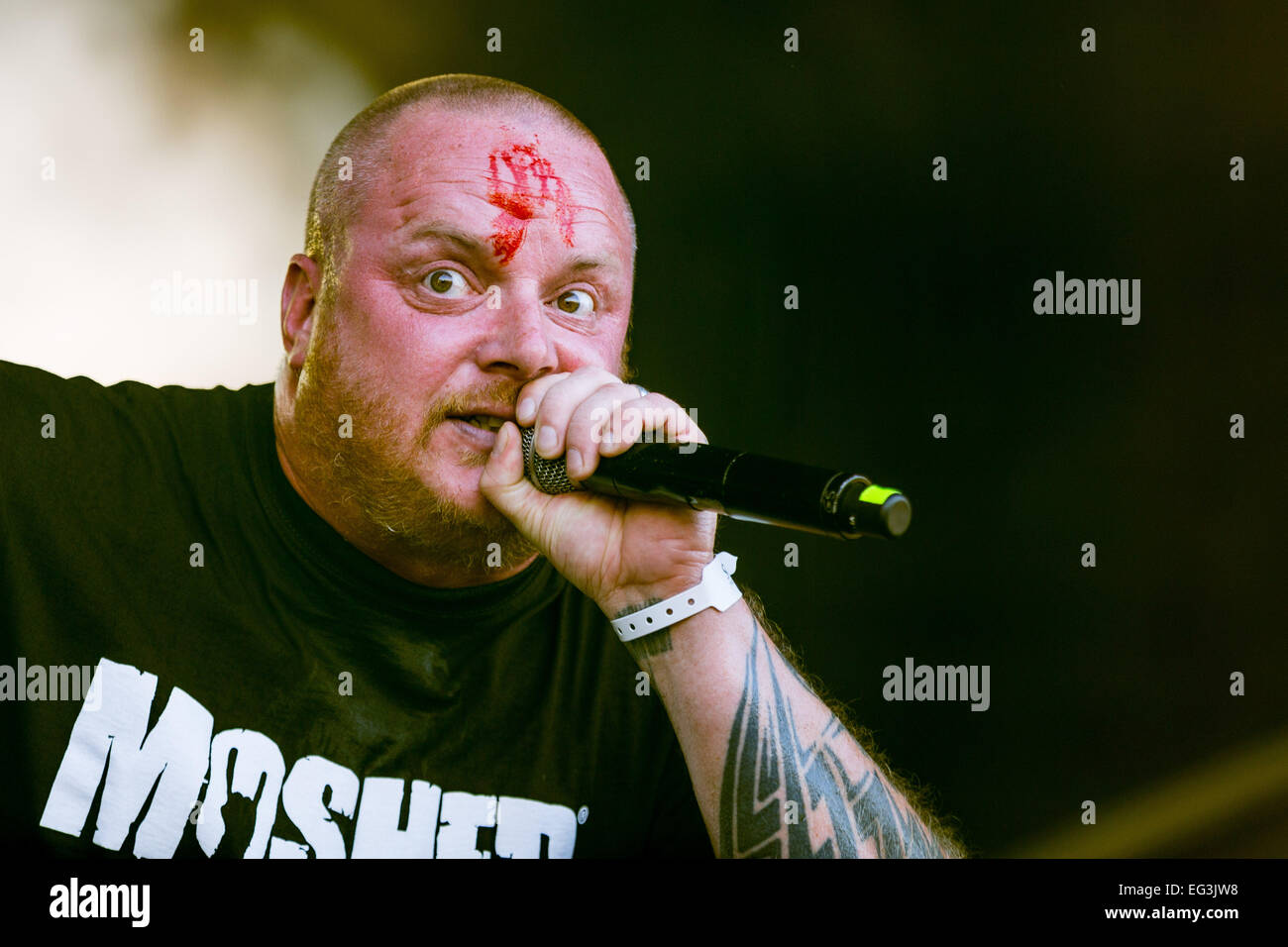 The Haunted performing live - 2014 Festival Vagos Open Air - Day 2 ...