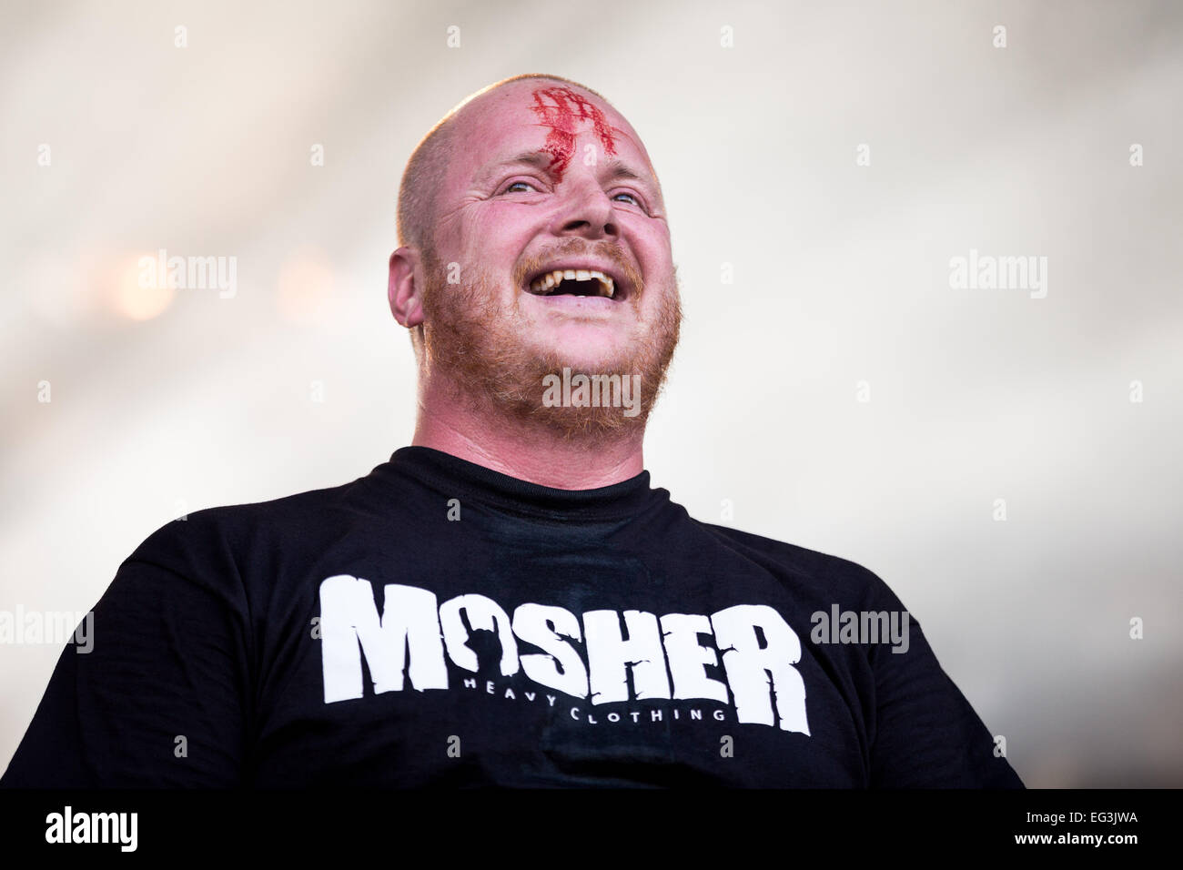 The Haunted performing live - 2014 Festival Vagos Open Air - Day 2 ...