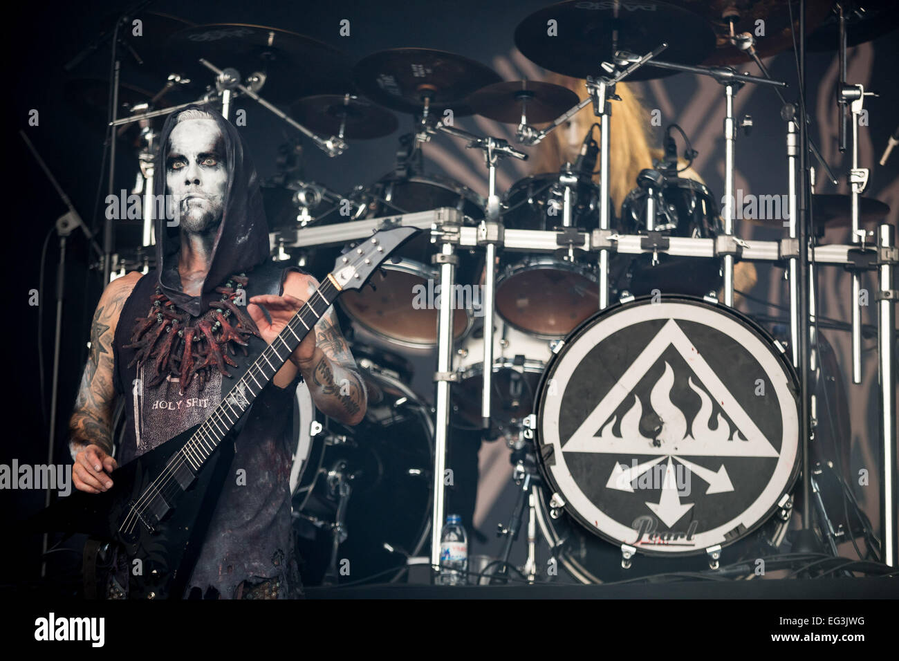 Behemoth performing live - 2014 Festival Vagos Open Air - Day 2 ...