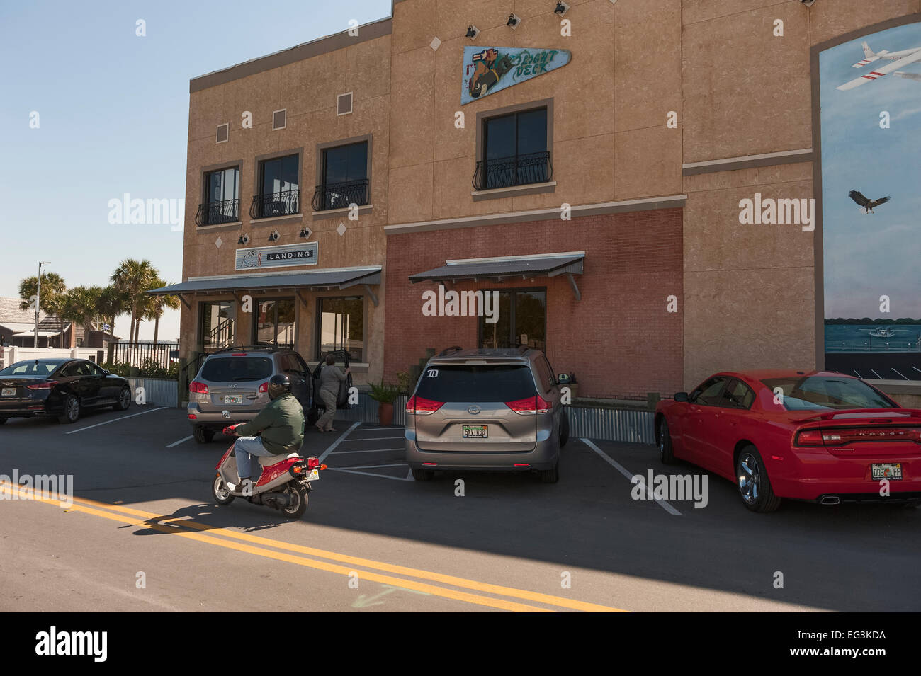Al's Landing Restaurant Bar Café located in Tavares, Florida Stock ...