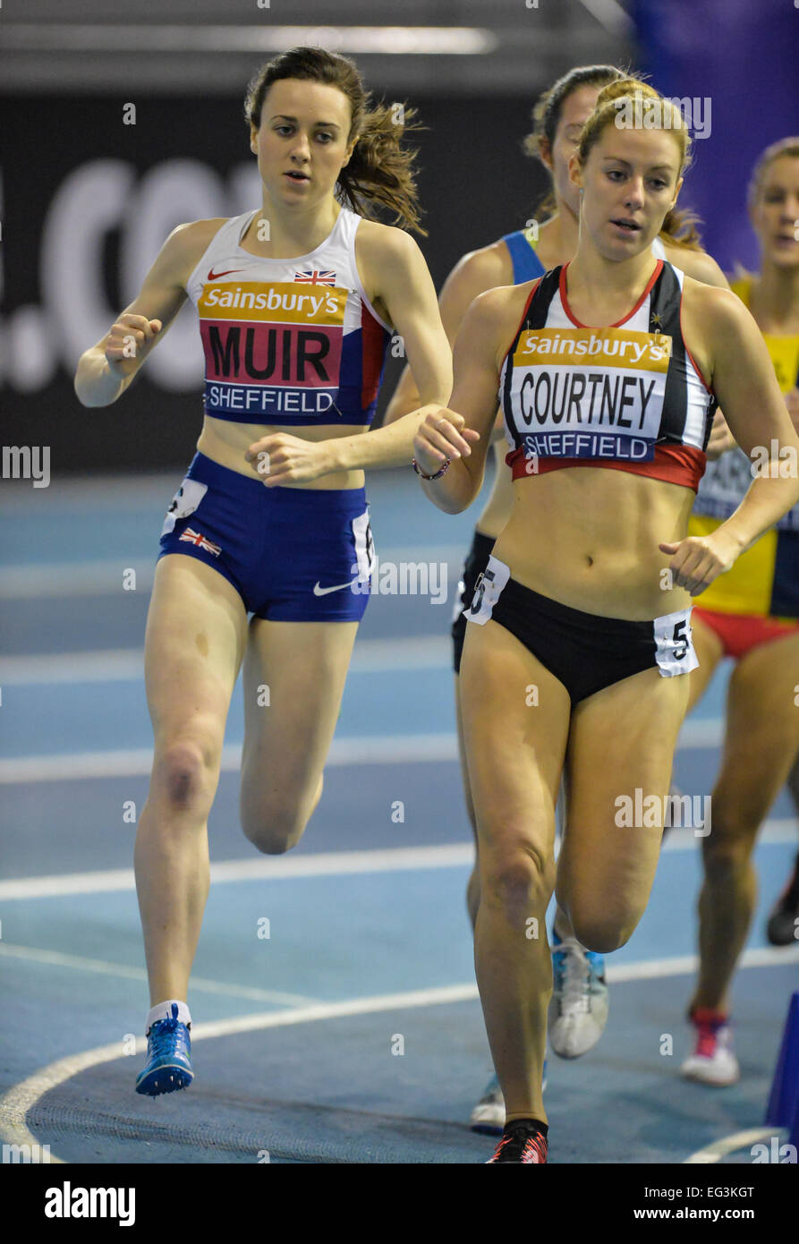 Sheffield, UK. 15th Feb, 2015. British Indoor Athletics Championship ...