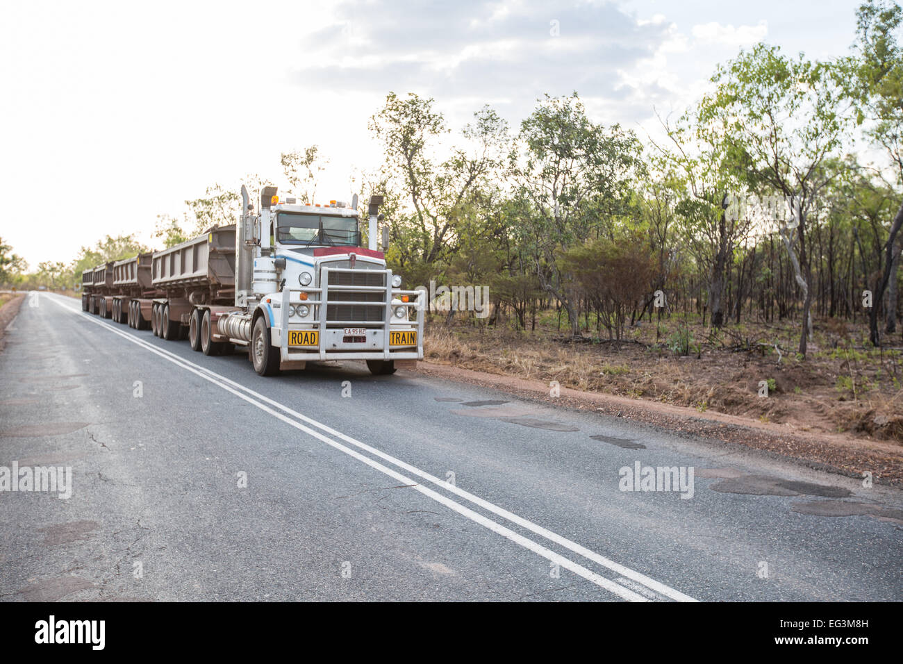 Road train, Australia Stock Photo - Alamy