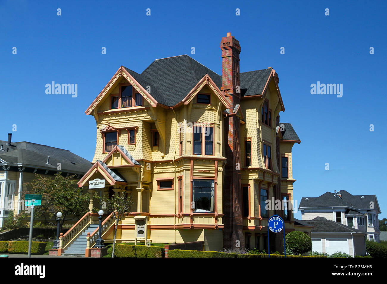 The Carter House Inn, Eureka, California Stock Photo - Alamy