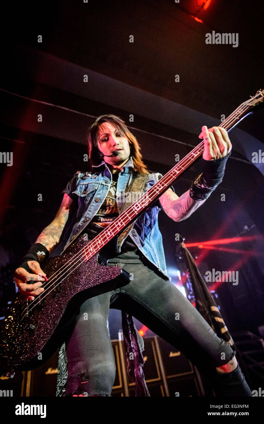 Toronto, Ontario, Canada. 15th Feb, 2015. American rock band Black Veil ...