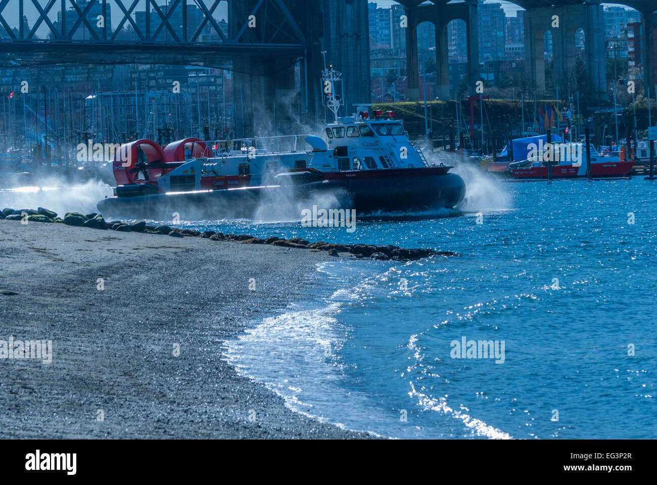 Catching Fire Hovercraft