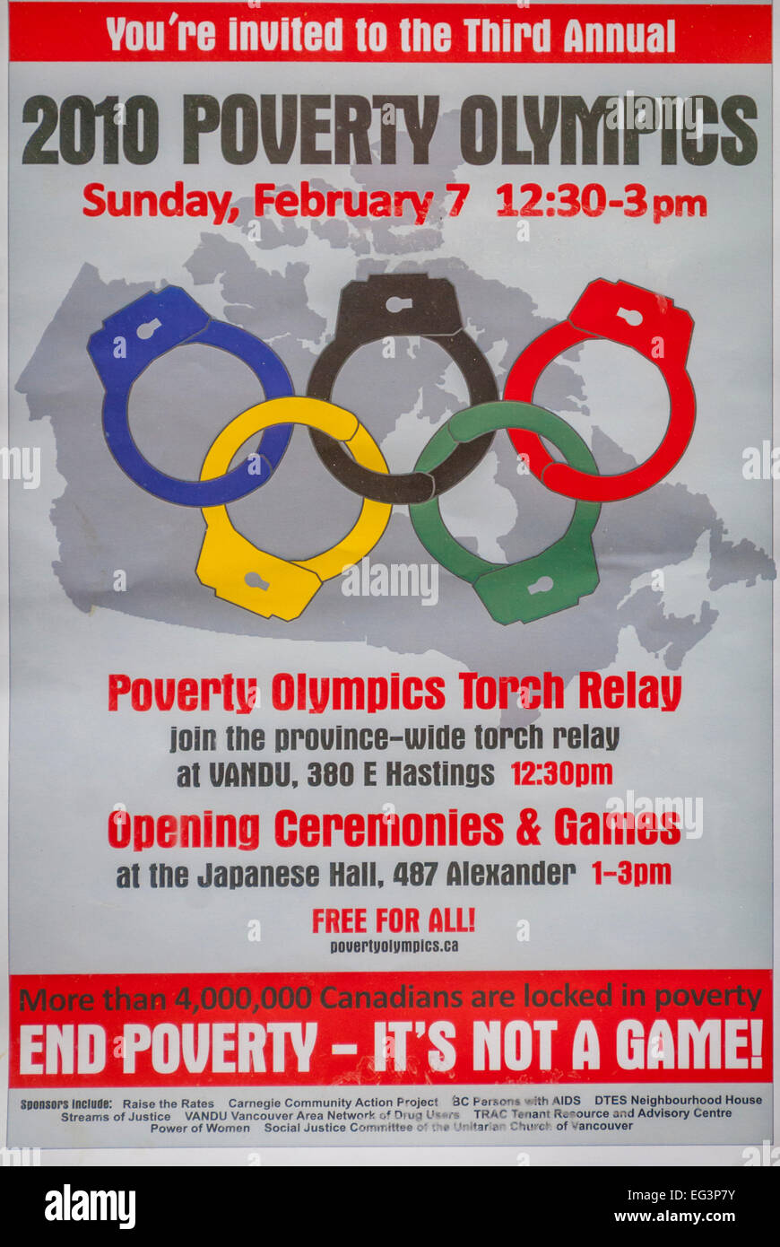 Stop Poverty Posters