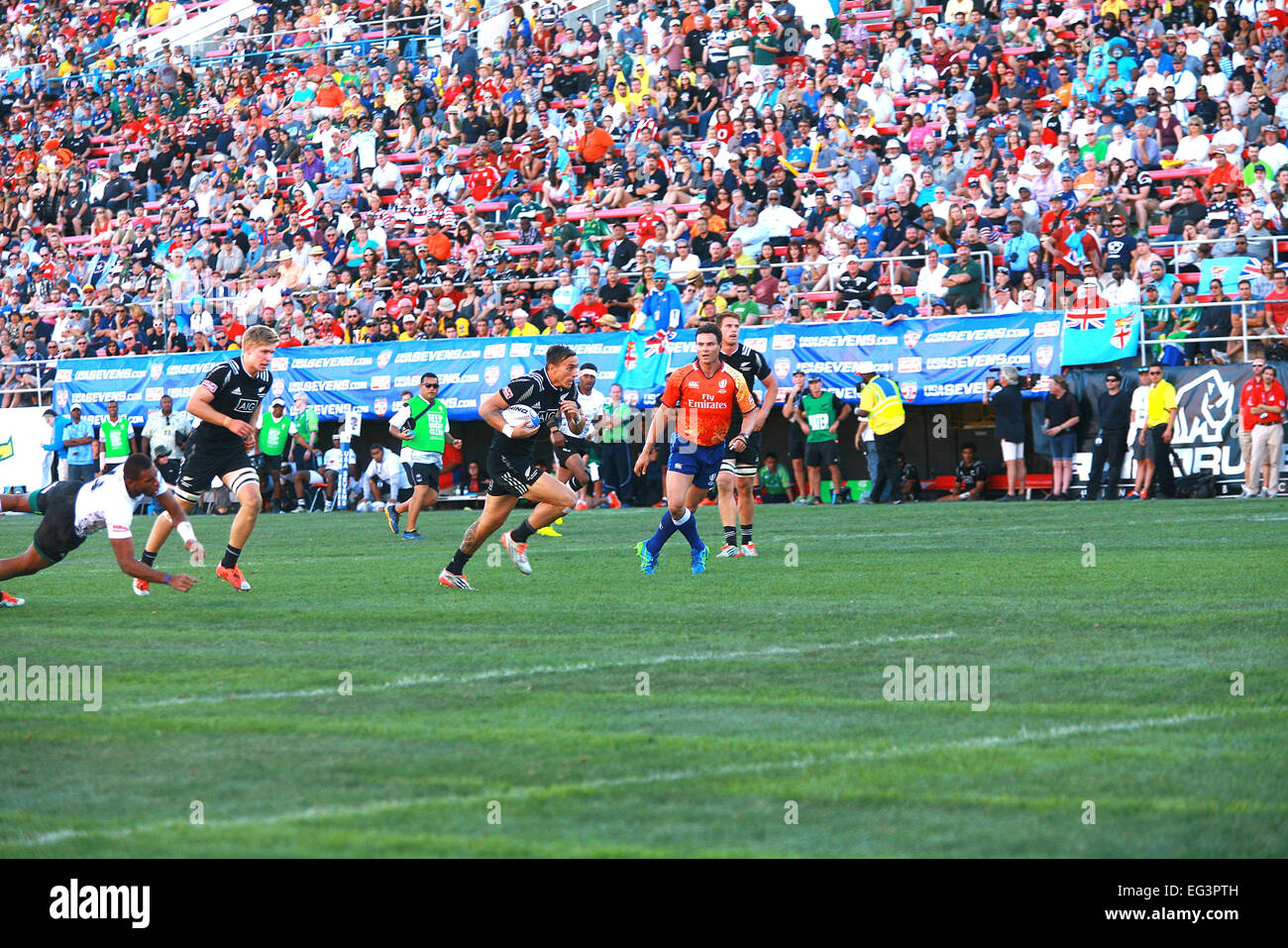 Las Vegas, Nevada, USA. 15th Feb, 2015. New Zealand's Ambrose Curtis ...