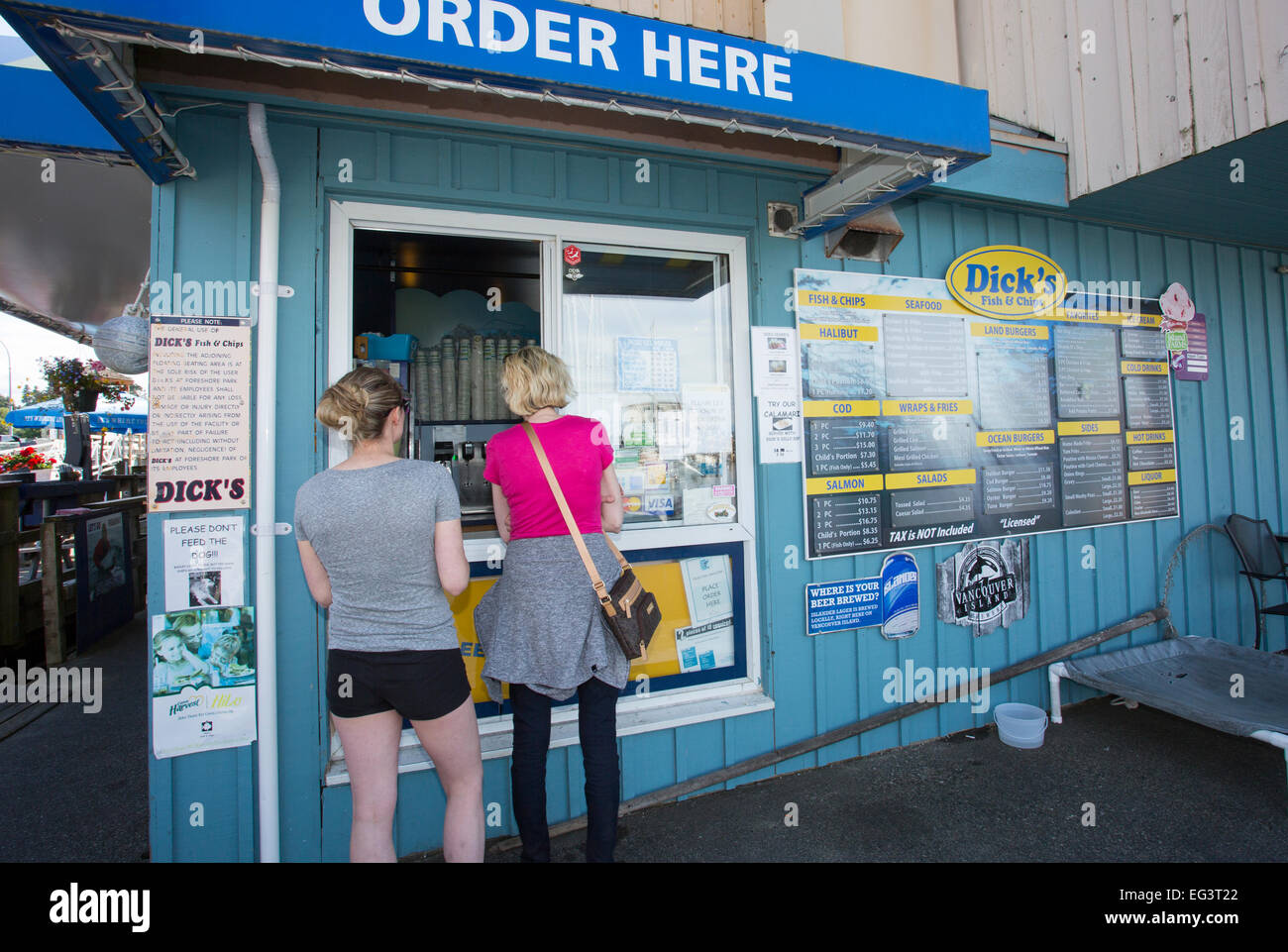 Fish kiosk hi-res stock photography and images - Alamy