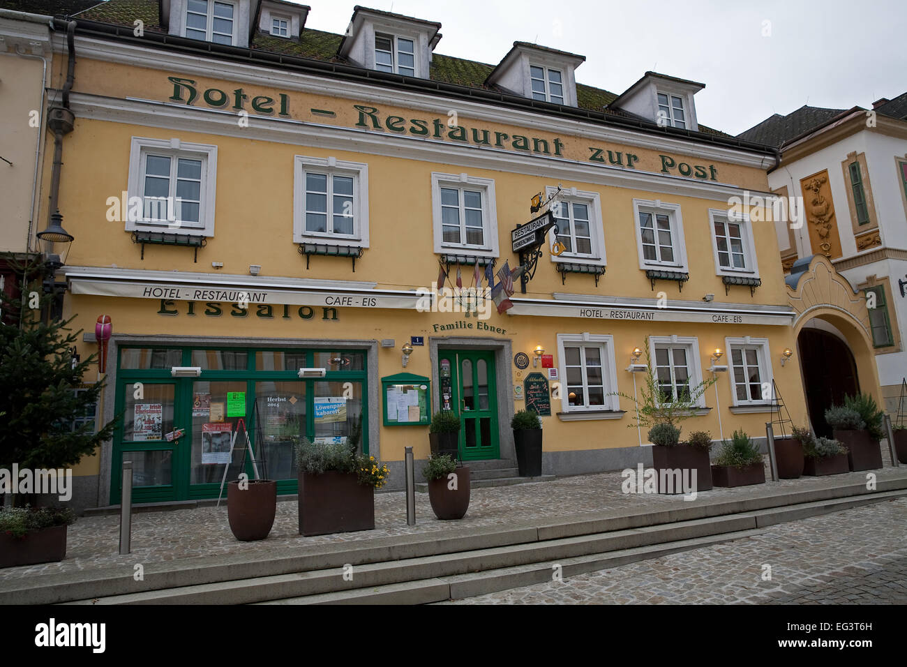 Hotel Post, Austria High Resolution Stock Photography and Images - Alamy
