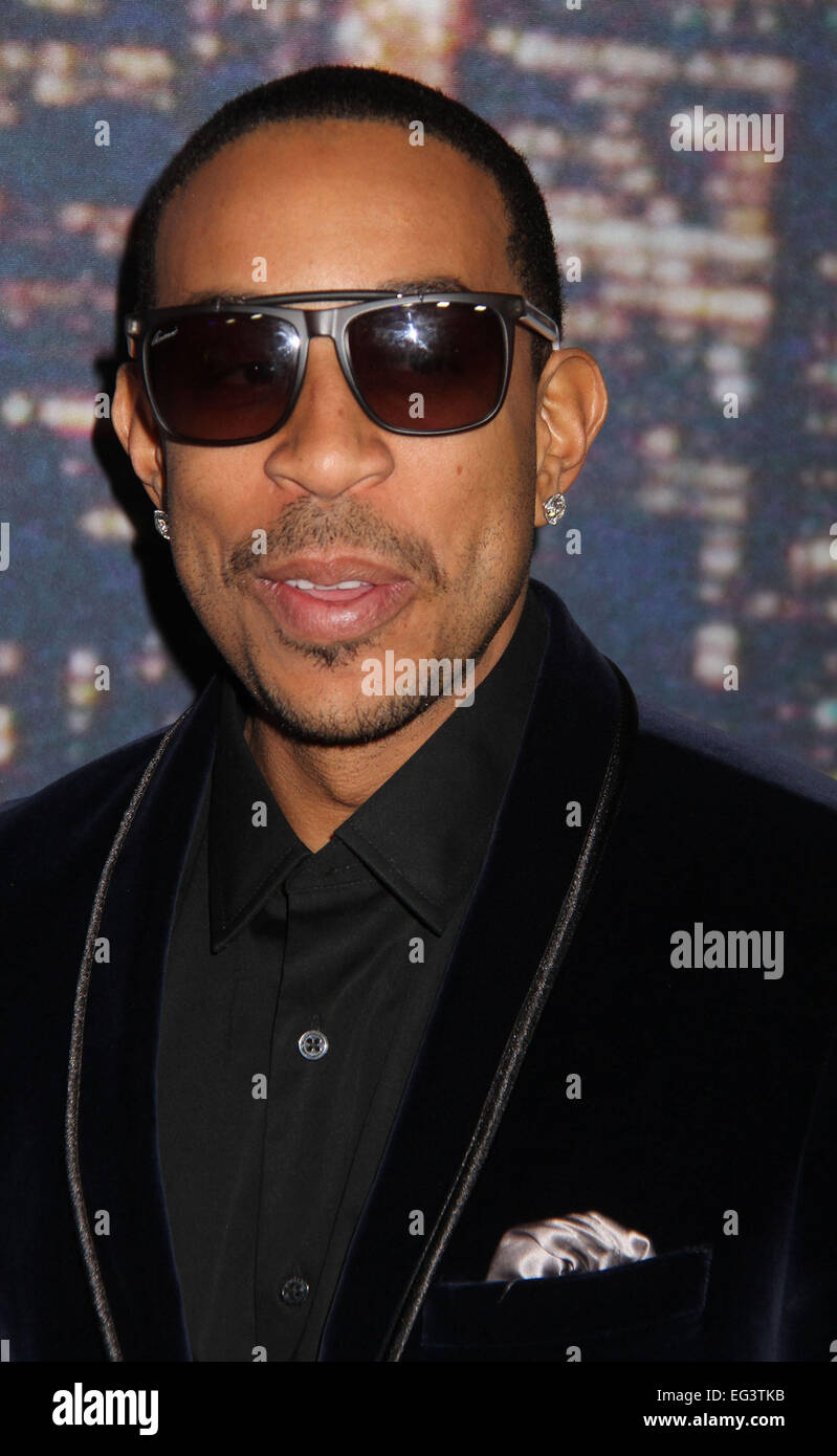 New York, New York, USA. 15th Feb, 2015. Singer CHRISTOPHER BRIDGES aka ...