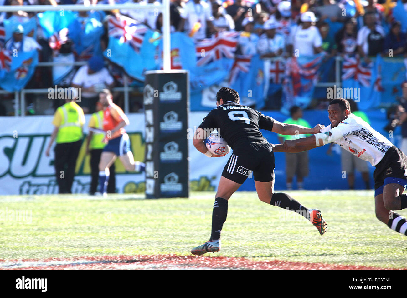 Las Vegas, Nevada, USA. 15th Feb, 2015. New Zealand Sherwin Stowers ...