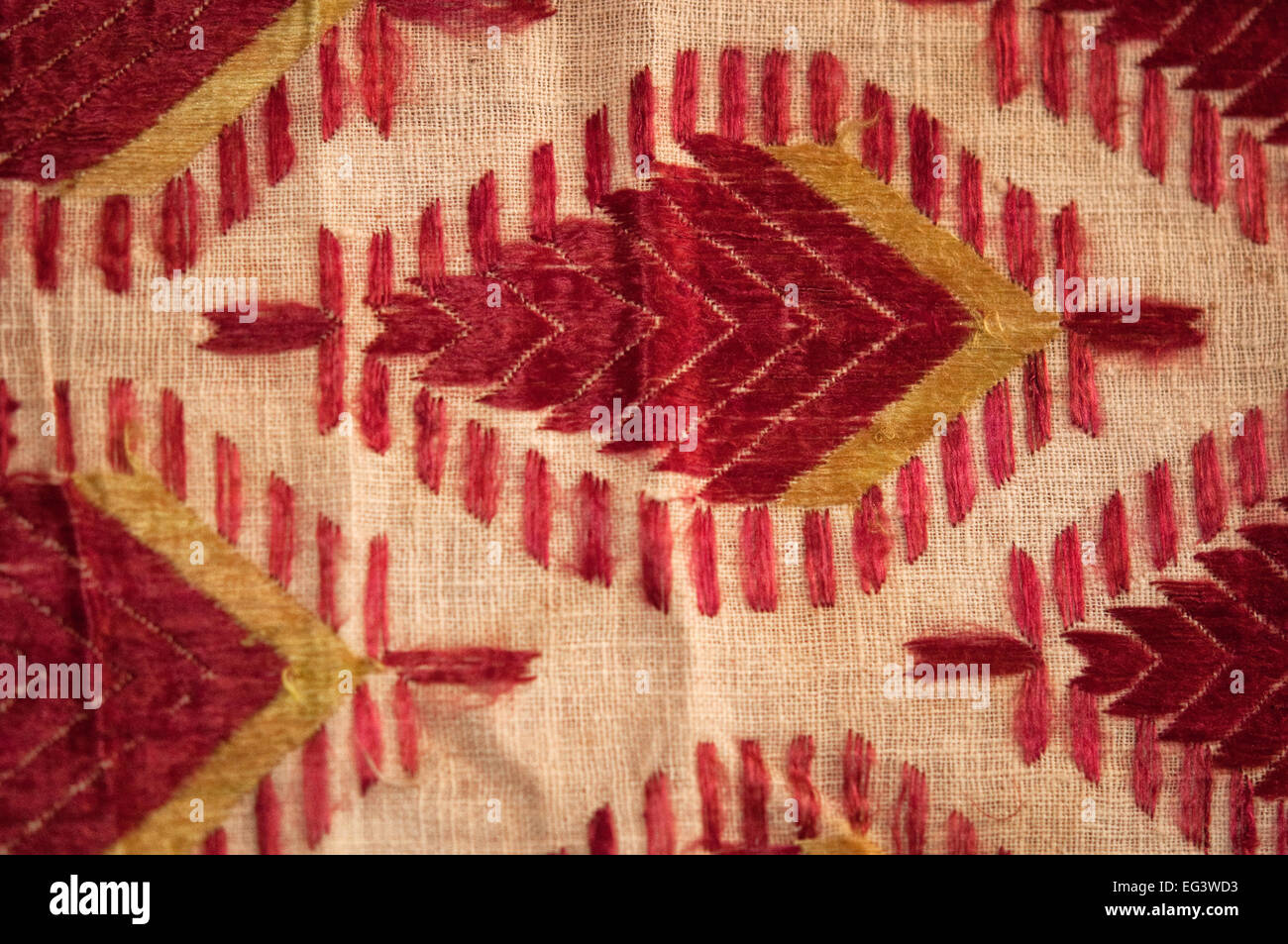 ABSTRACT MOTIF PATTERN ANTIQUE TRADITIONAL TEXTILE ASIAN ART WEAVING ...