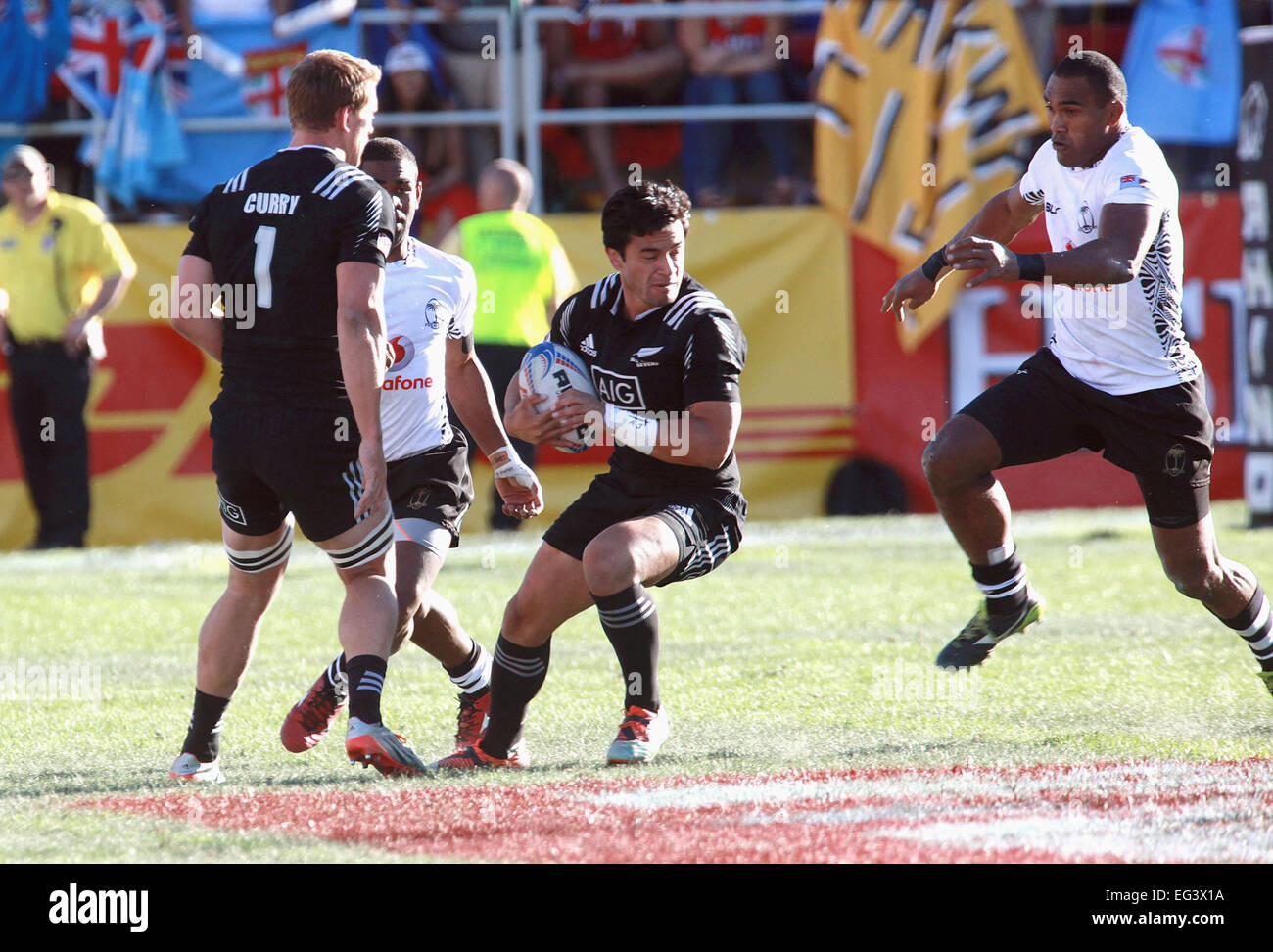 Las Vegas, Nevada, USA. 15th Feb, 2015. New Zealand's Ambrose Curtis ...