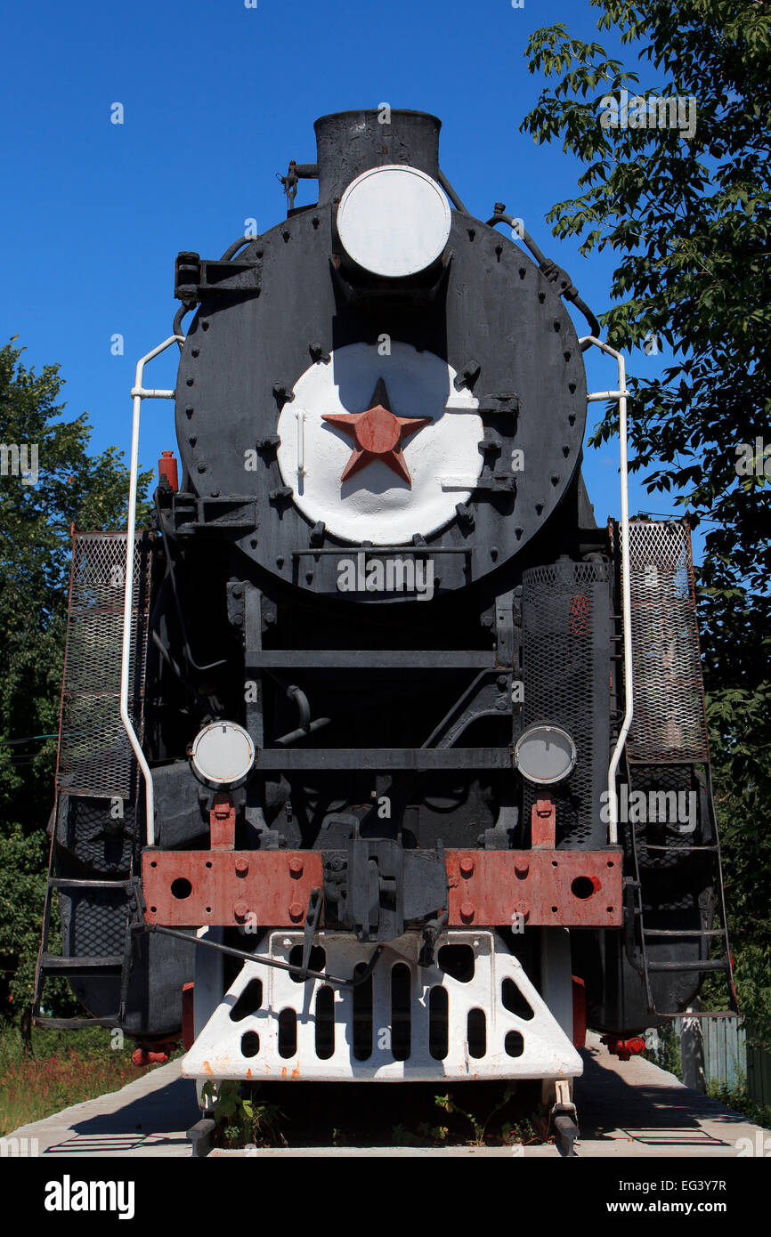 Soviet L-Series steam locomotive in Kolomna, Russia Stock Photo - Alamy