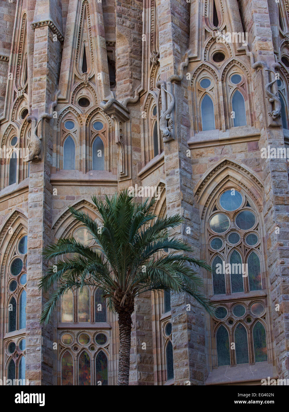 Barcelona, Spain Sagrada Familia windows Stock Photo - Alamy