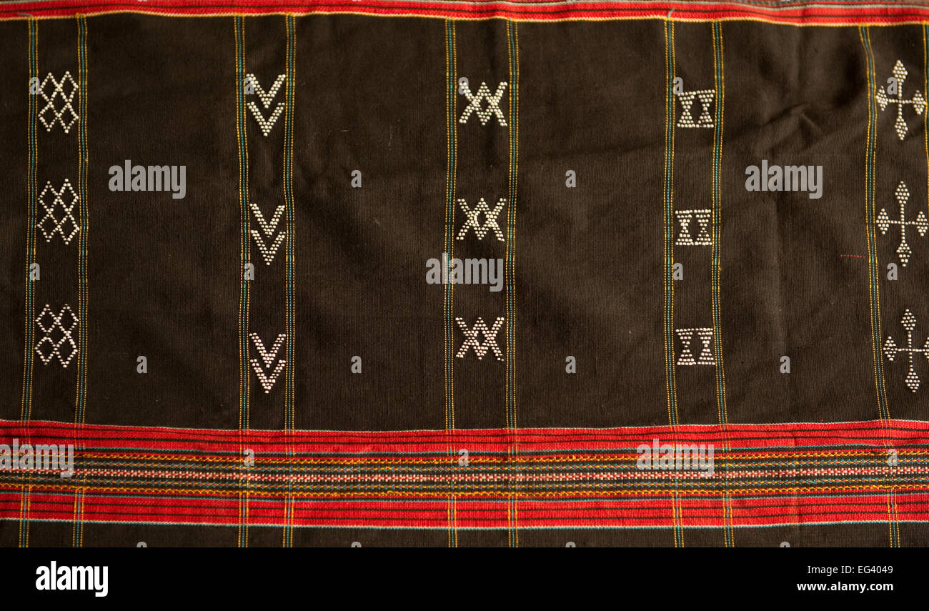 ABSTRACT MOTIF PATTERN ANTIQUE TRADITIONAL TEXTILE ASIAN ART WEAVING ...