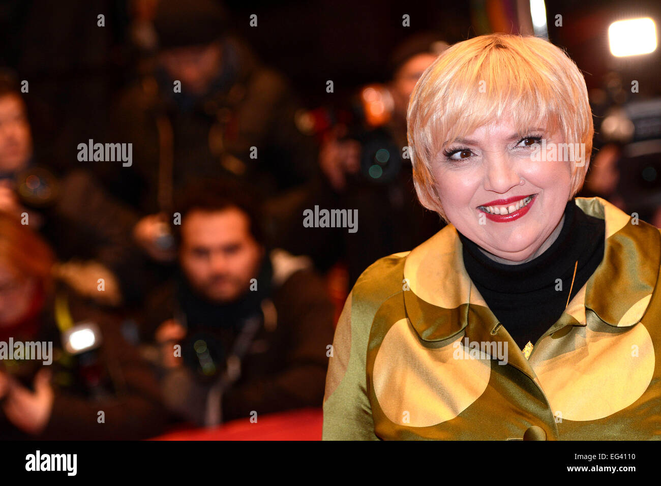Claudia Roth attending the closing ceremony at the 65th Berlin ...