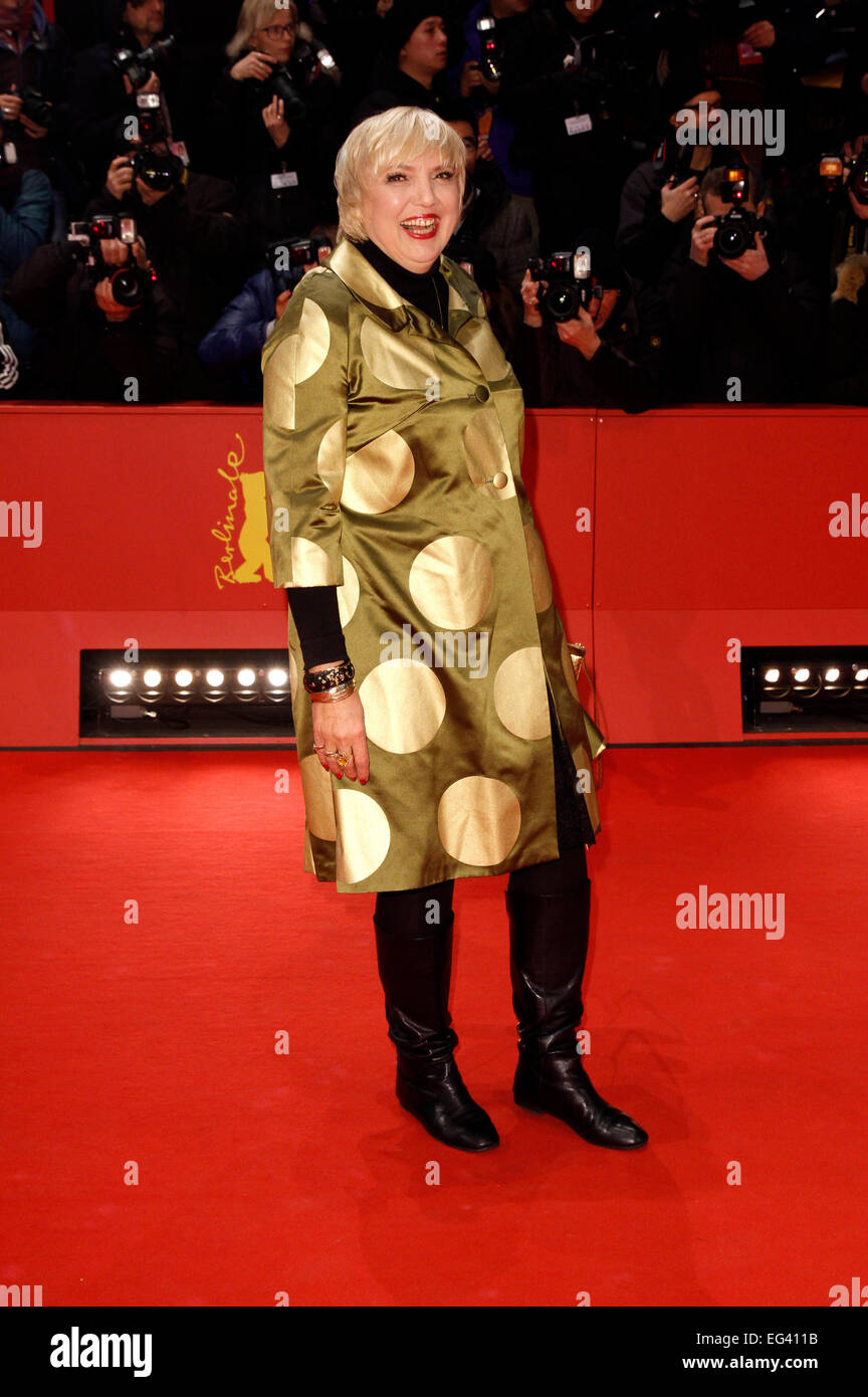 Claudia Roth attending the closing ceremony at the 65th Berlin ...
