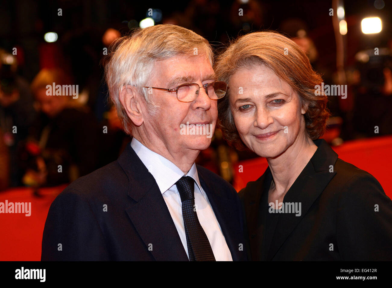 Tom Courtenay and Charlotte Rampling attending the closing ceremony at ...