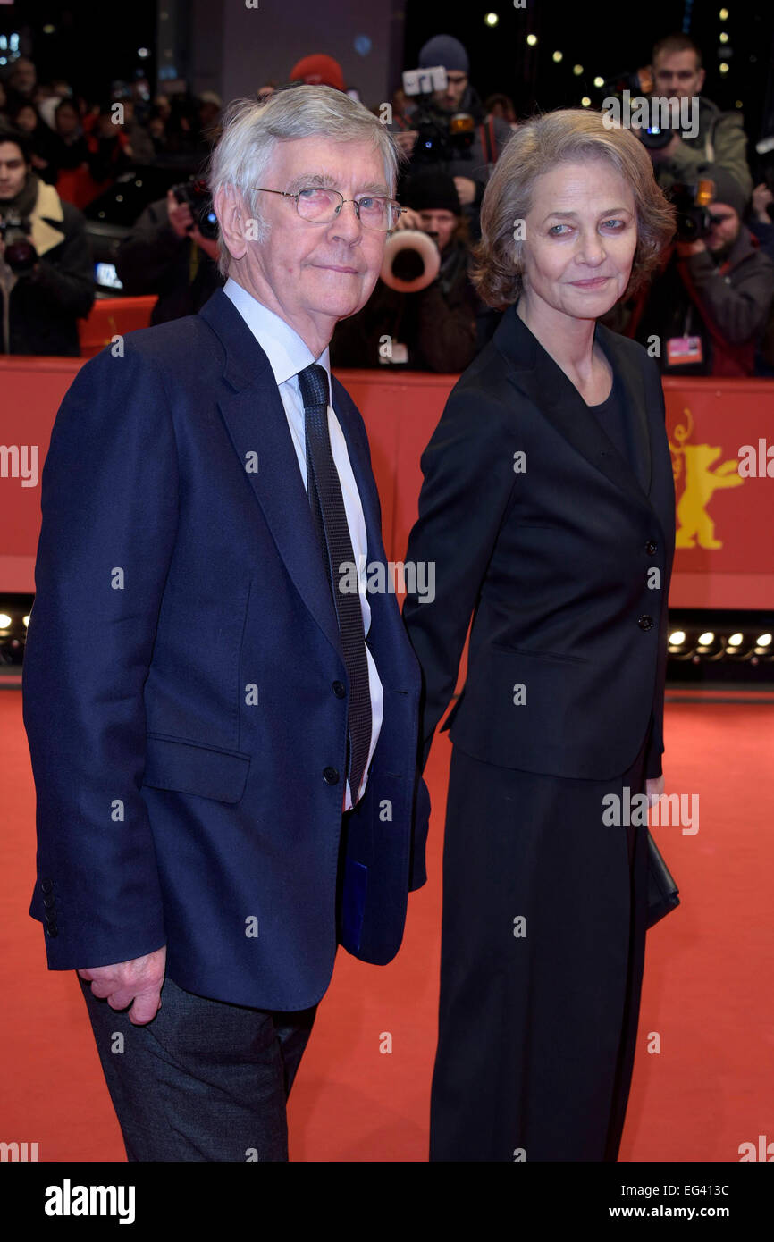 Tom Courtenay and Charlotte Rampling attending the closing ceremony at ...