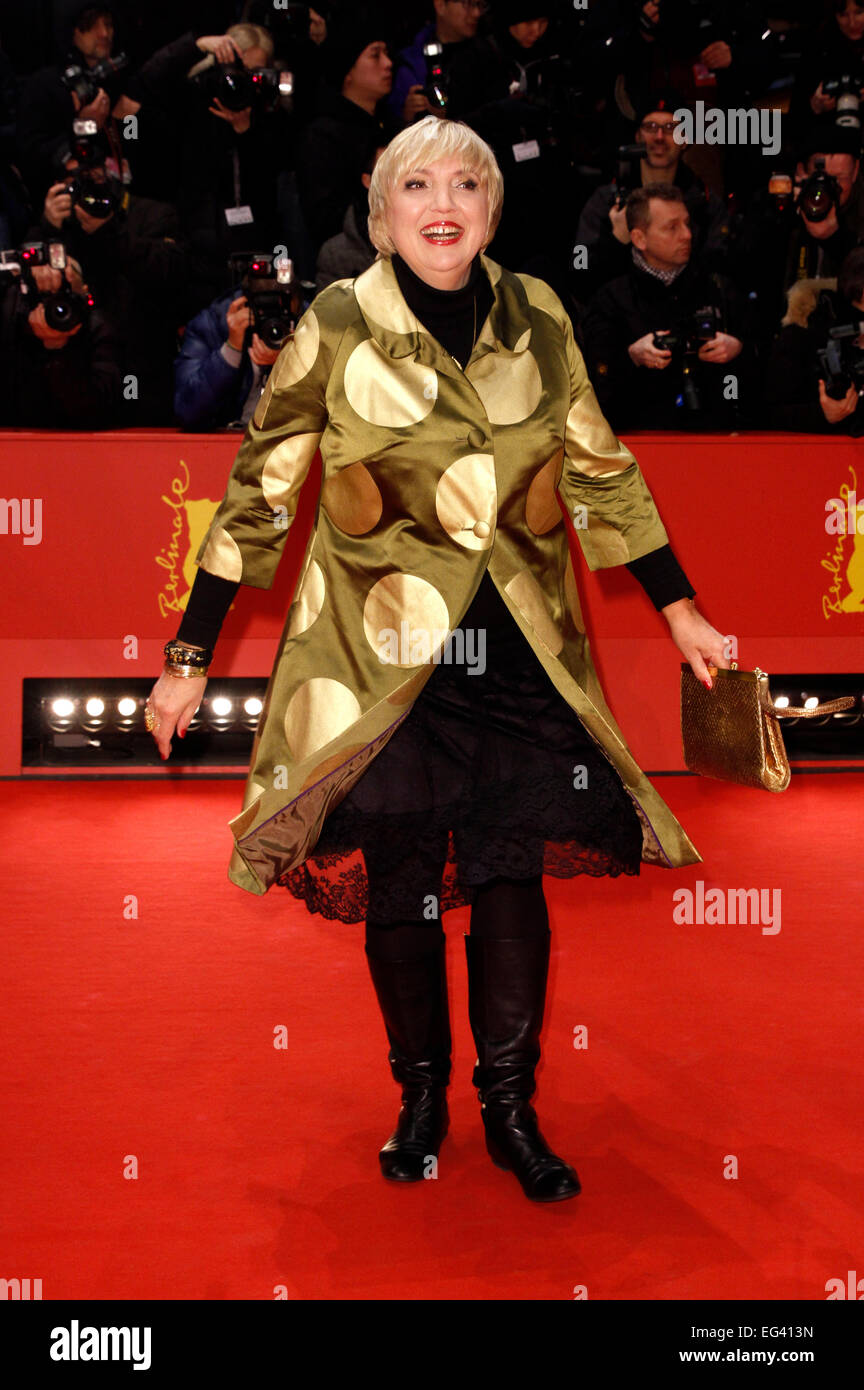 Claudia Roth attending the closing ceremony at the 65th Berlin ...