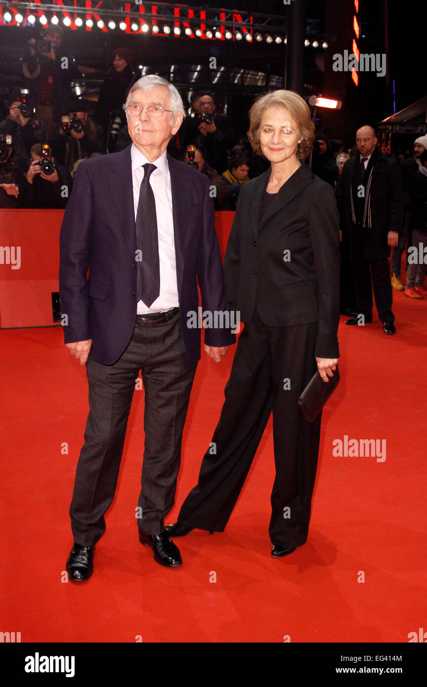 Charlotte Rampling and Tom Courtenay attending the closing ceremony at ...