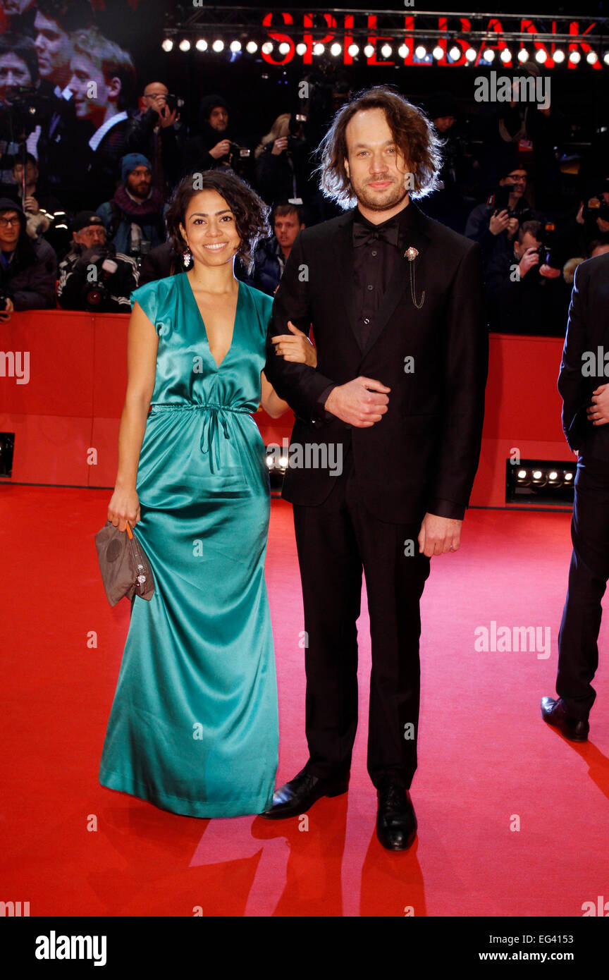 Elmer Bäck and guest attending the closing ceremony at the 65th Berlin ...