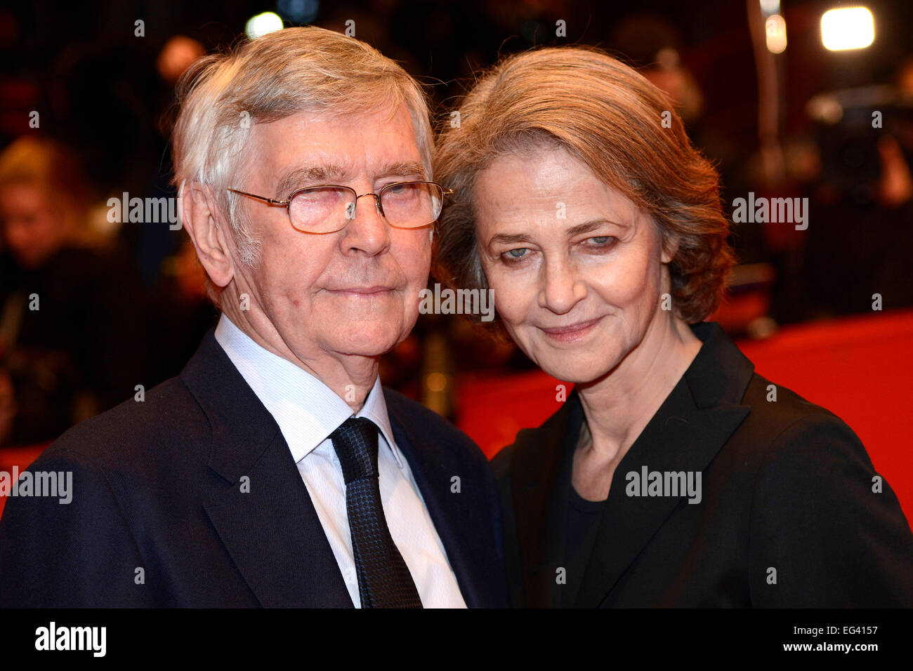 Tom Courtenay and Charlotte Rampling attending the closing ceremony at ...