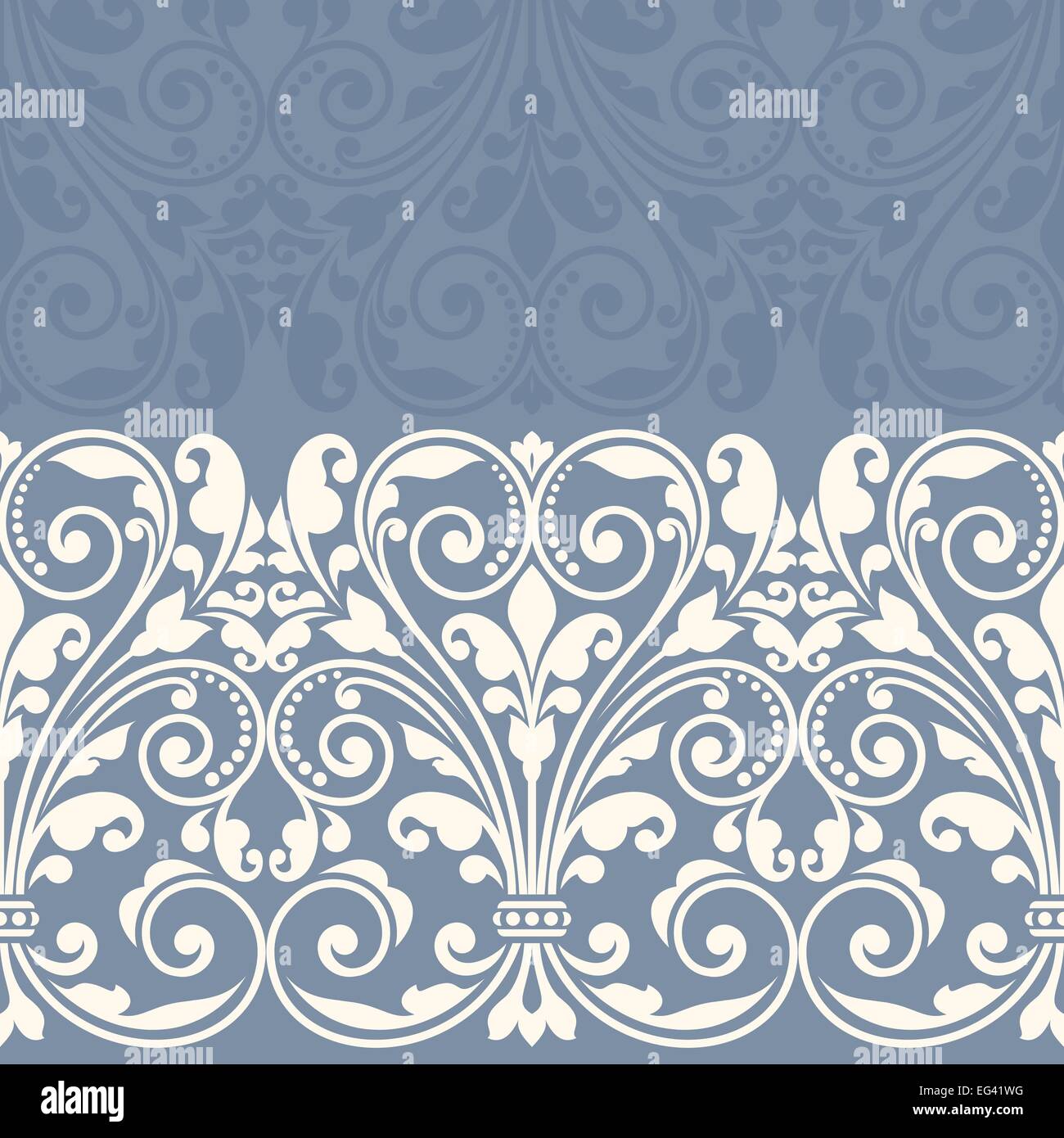 Floral pattern for invitation or greeting card Stock Photo - Alamy