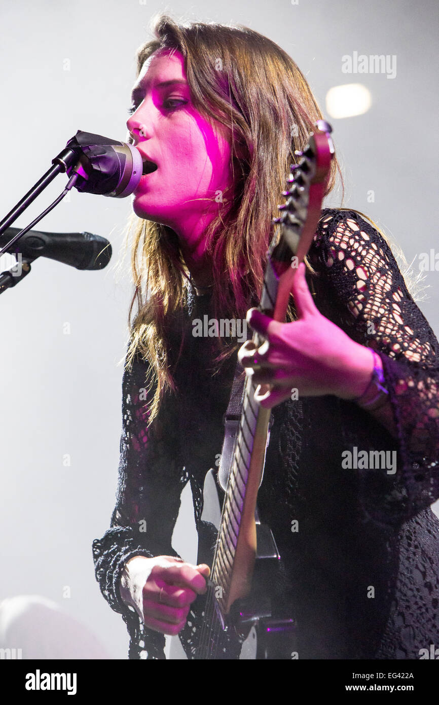 Assago Milan Italy. 14th February 2015. The British alternative rock ...