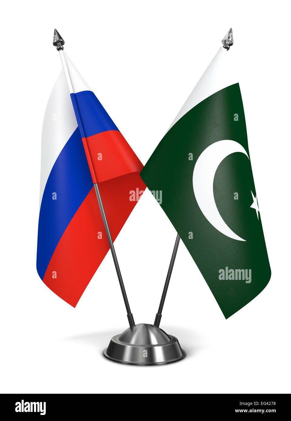 Two pakistan national flags Cut Out Stock Images & Pictures - Alamy
