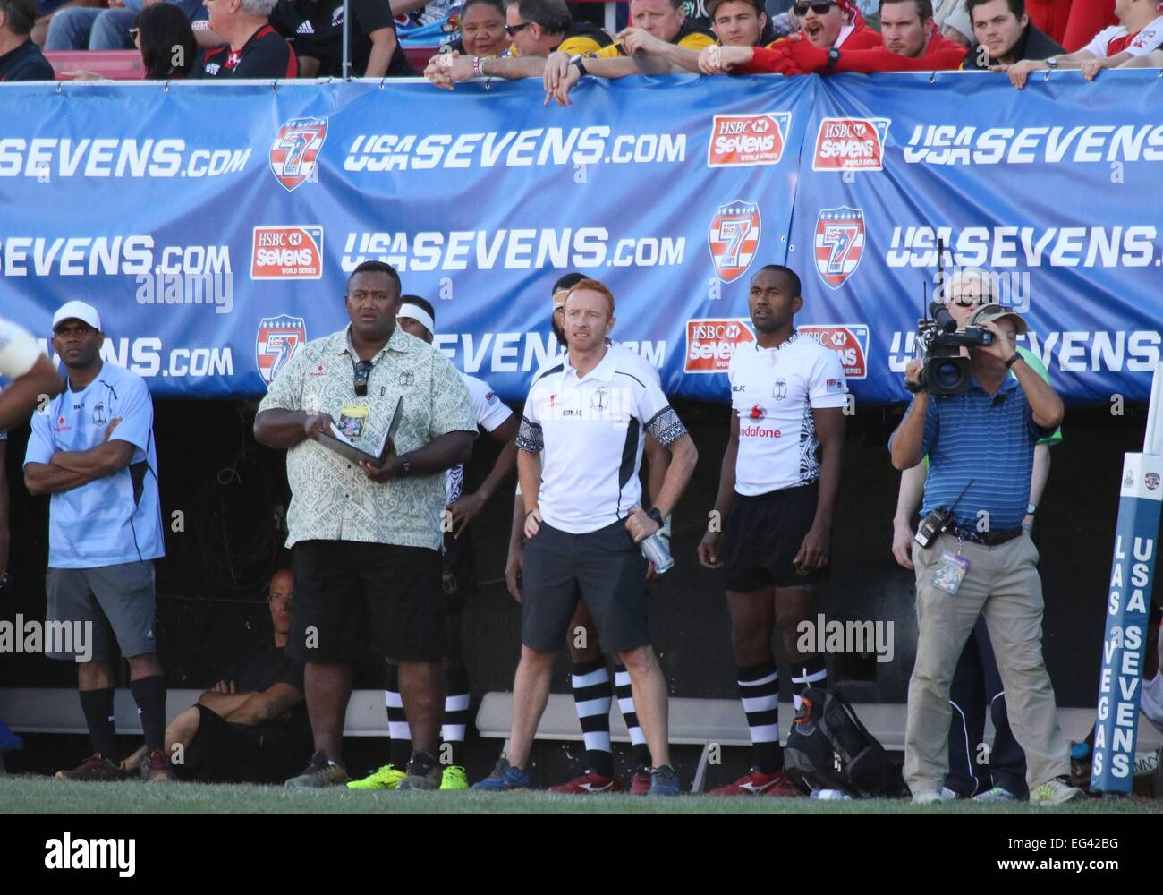 Las Vegas, NV, USA. 15th Feb, 2015. Ben Ryan (Fiji Sevens Head Coach ...