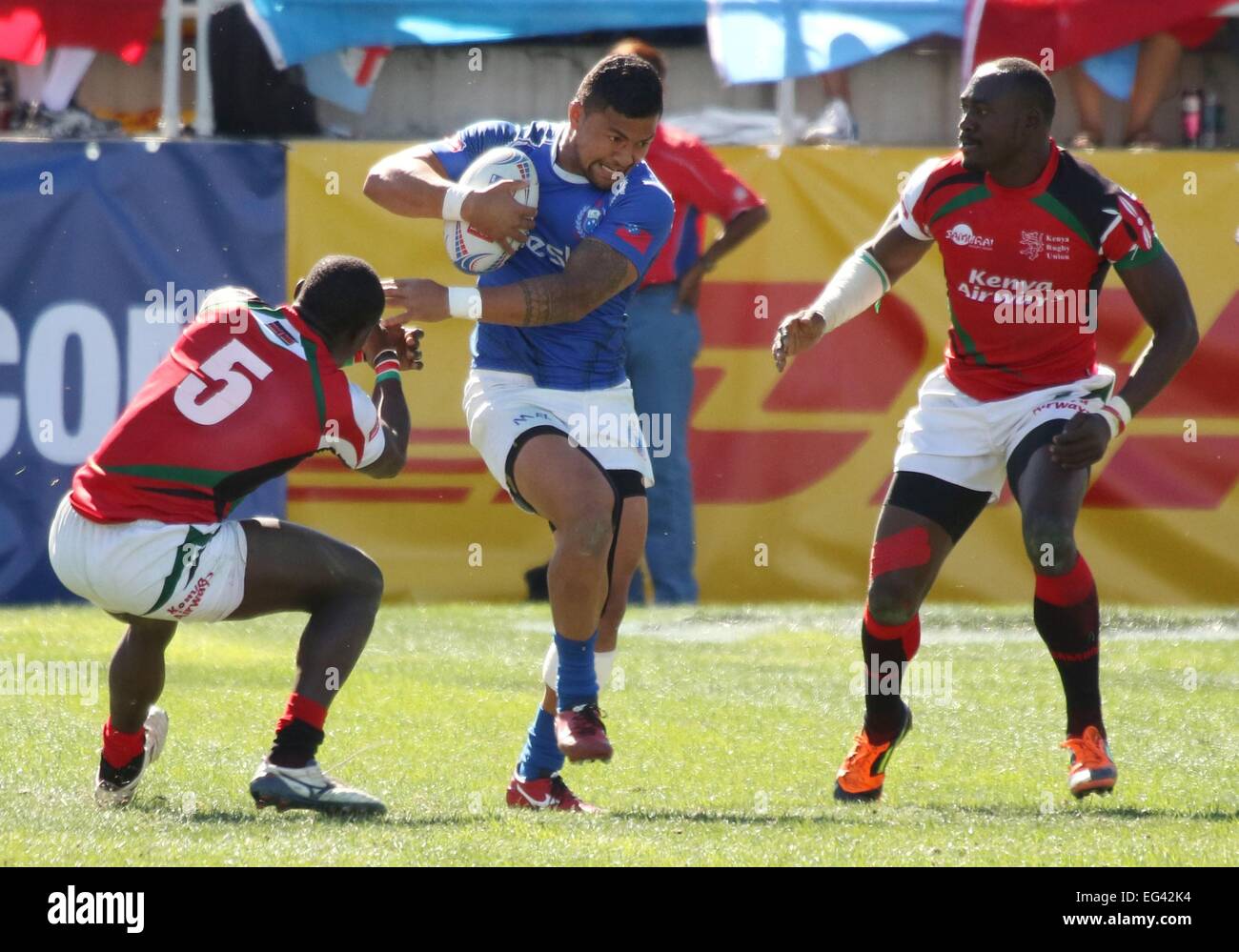 Las Vegas, NV, USA. 15th Feb, 2015. Greg Foe of Samoa in attendance for ...