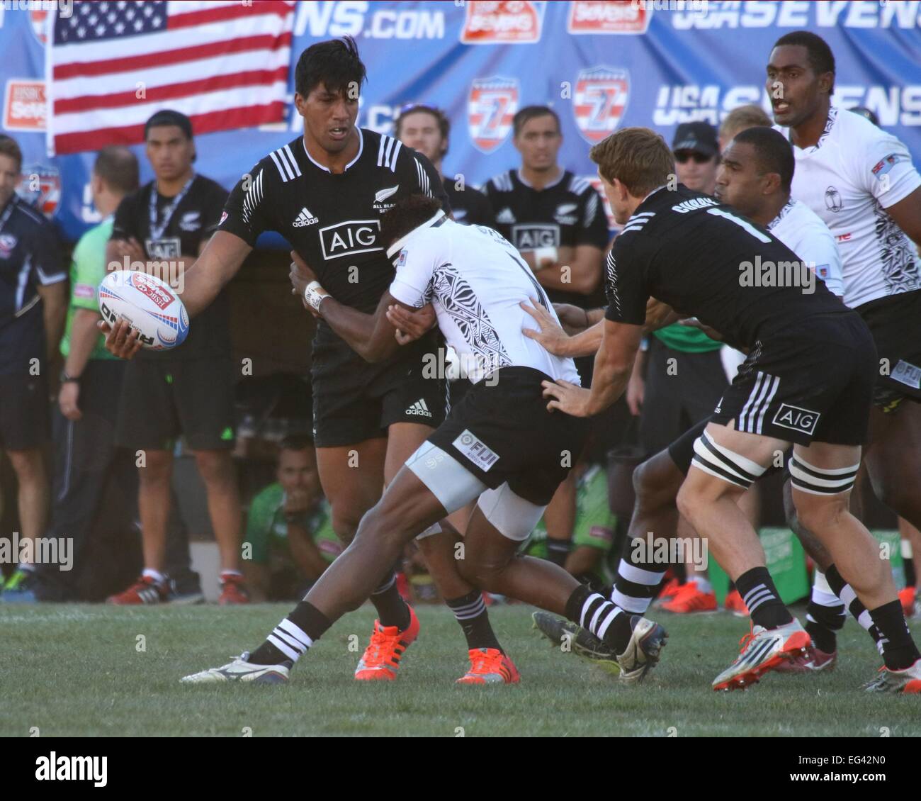 Las Vegas, NV, USA. 15th Feb, 2015. Dylan Collier of New Zealand in ...
