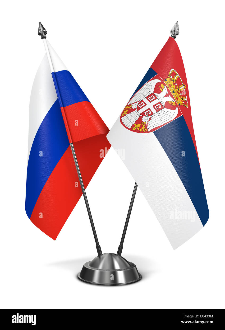 Serbian russian flag hi-res stock photography and images - Alamy