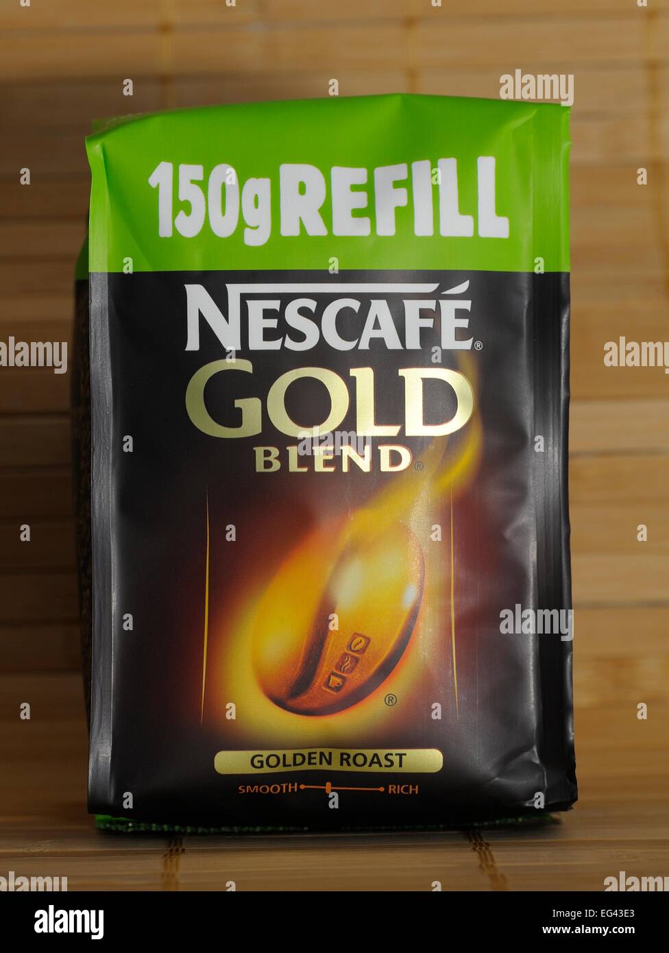 Nescafe 150g refill retail pack Stock Photo - Alamy