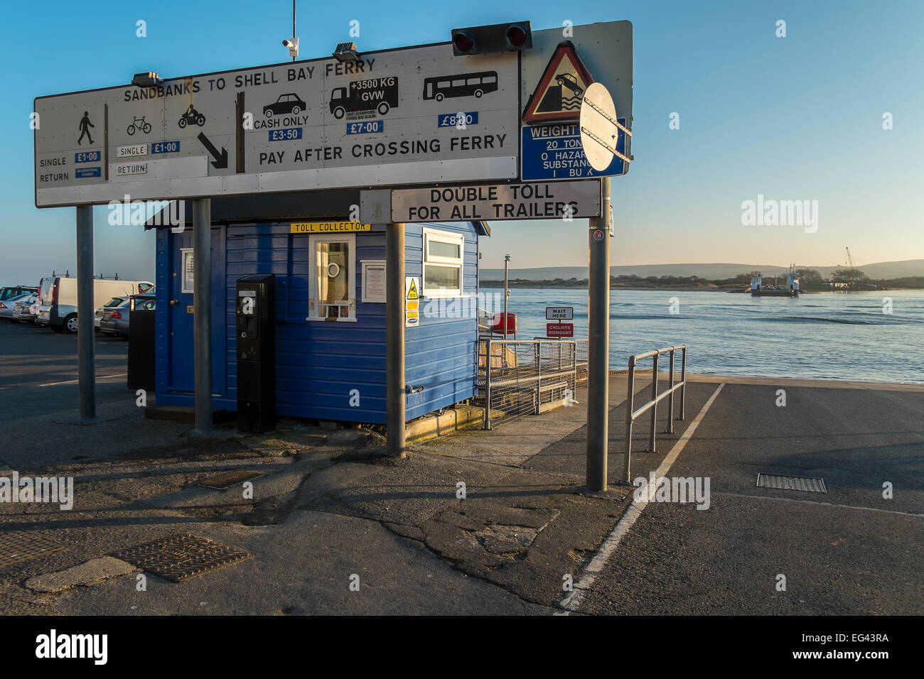 Car ferry terminal entrance hi-res stock photography and images - Alamy