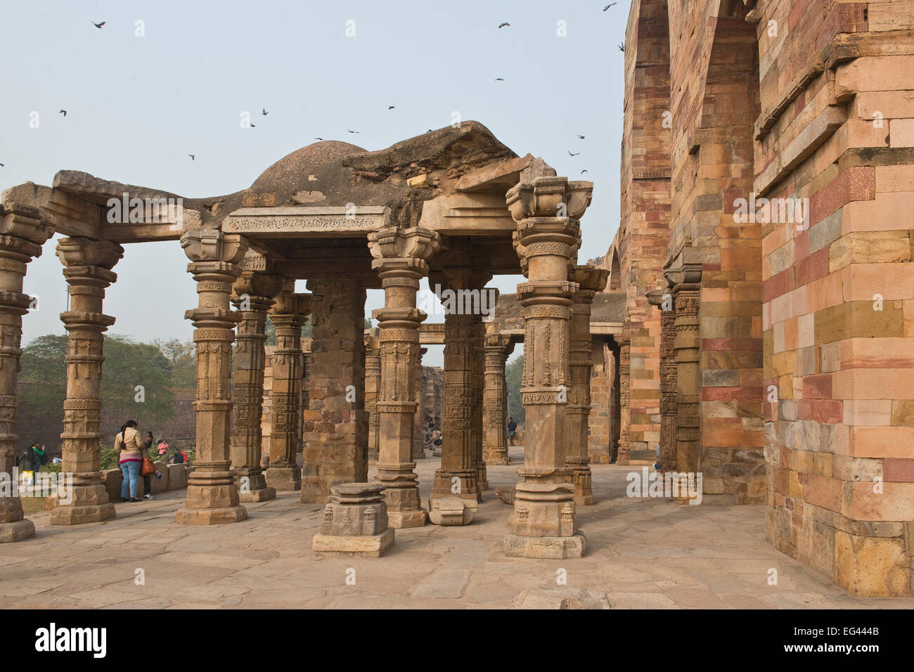 India, New Delhi, Qutub complex Stock Photo - Alamy