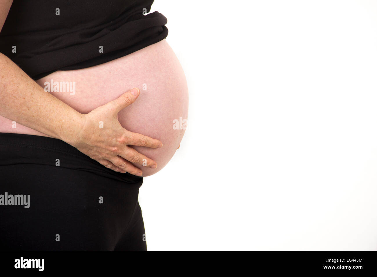 Pregnant belly hi-res stock photography and images - Alamy