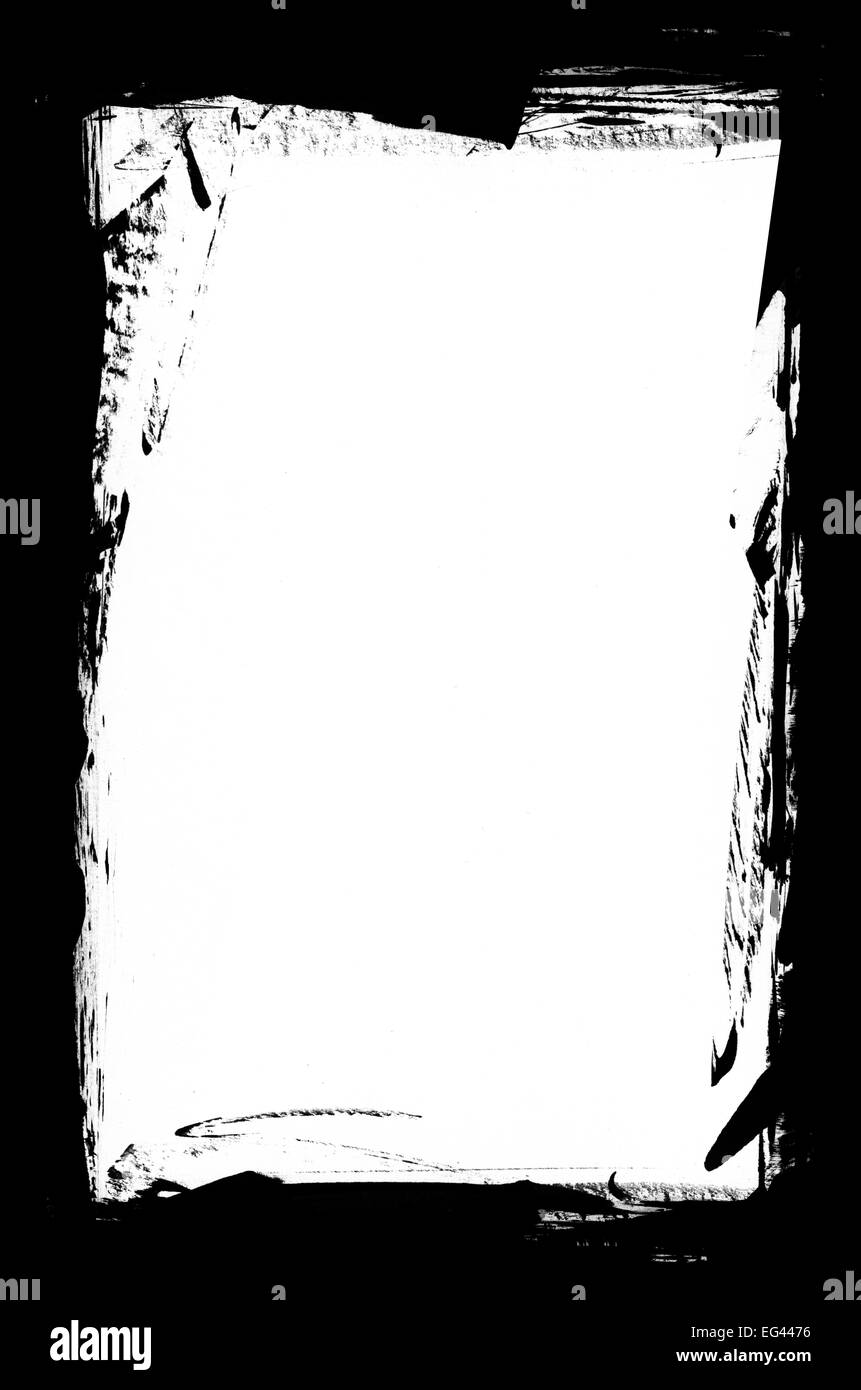 Black Grunge Border Png