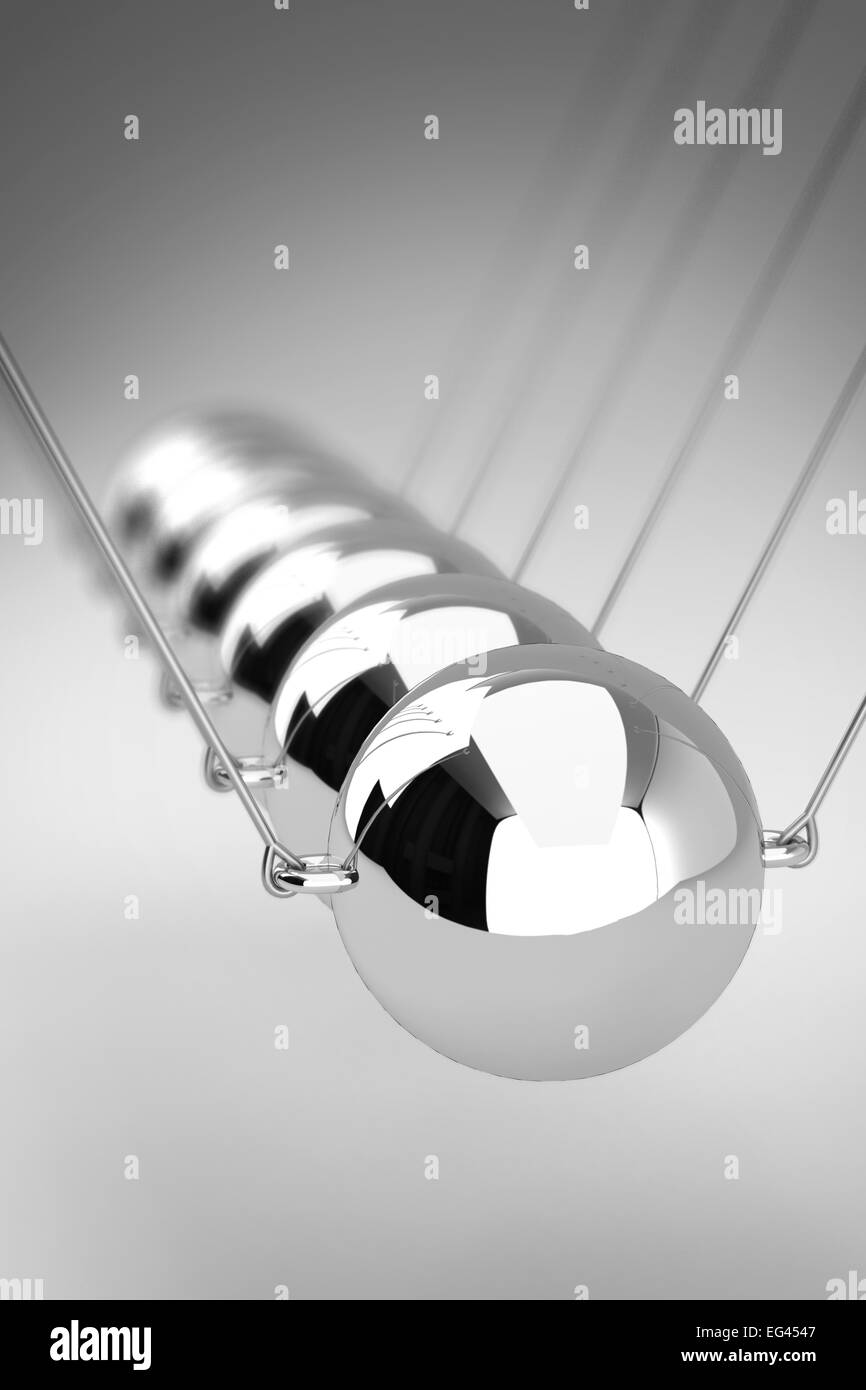 Newton’s cradle hi-res stock photography and images - Alamy