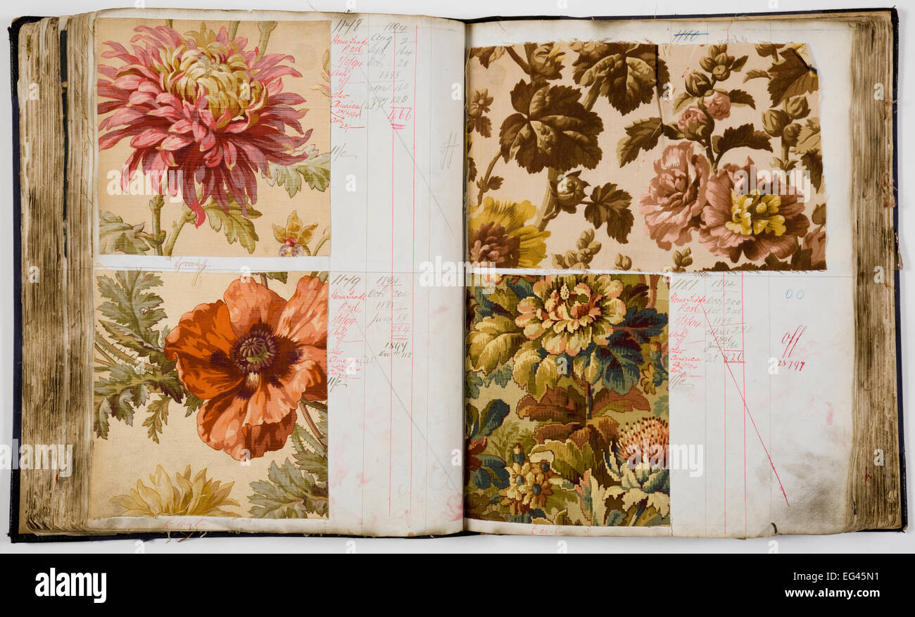 Pages from a sample book Stock Photo - Alamy