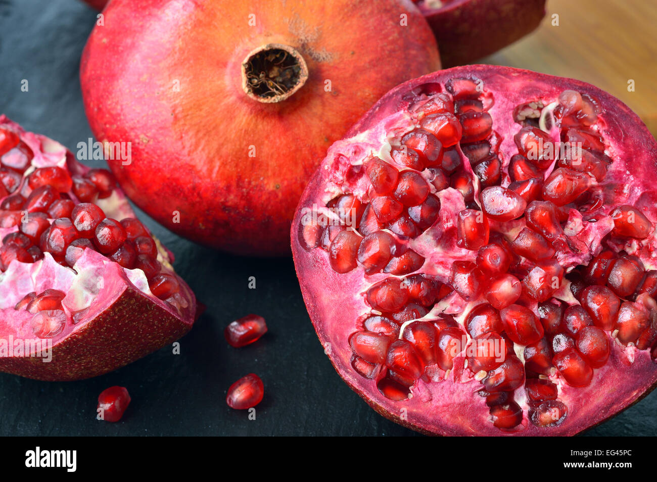 Fruit seed fresh red hi-res stock photography and images - Alamy