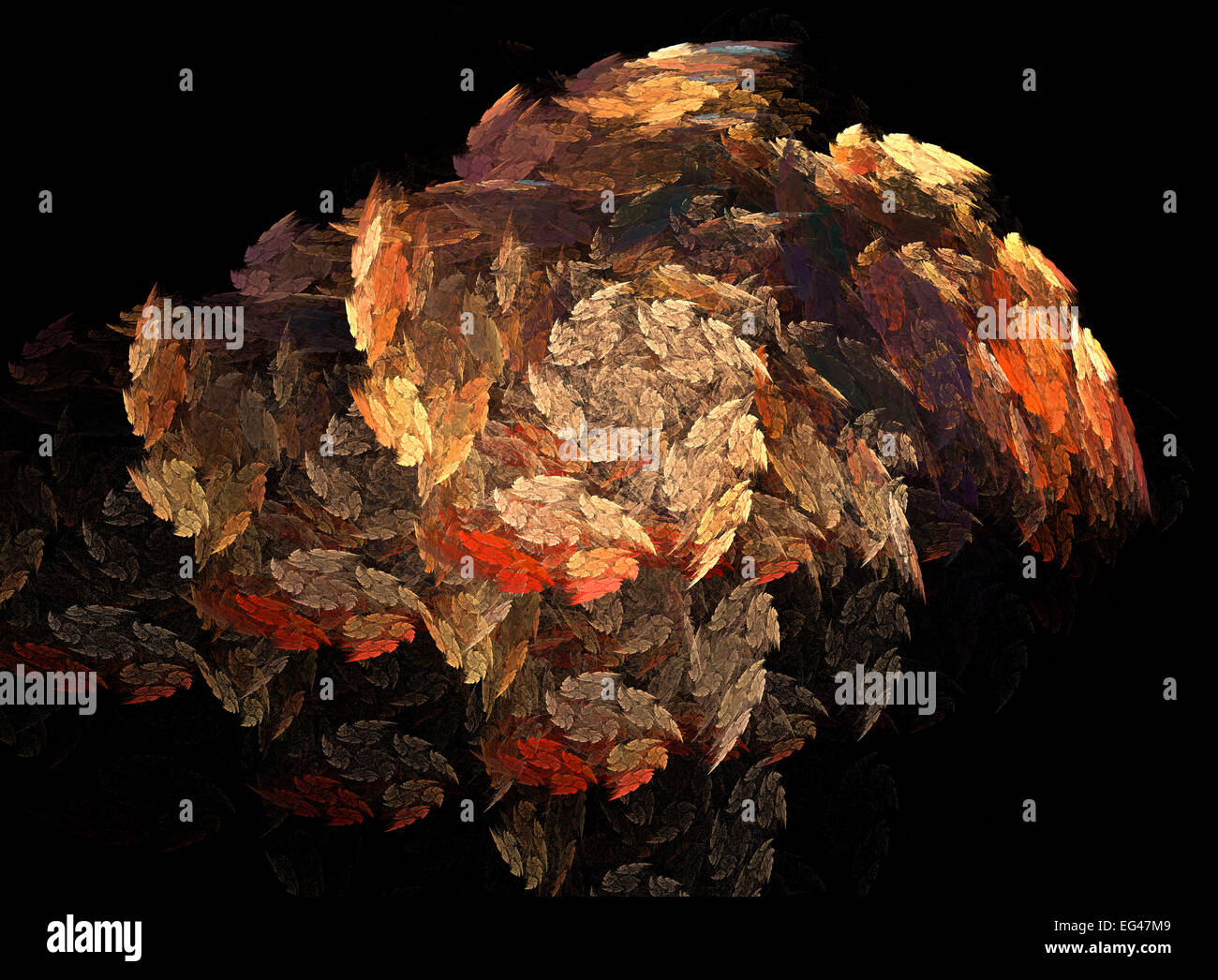Fractal autumn hi-res stock photography and images - Alamy