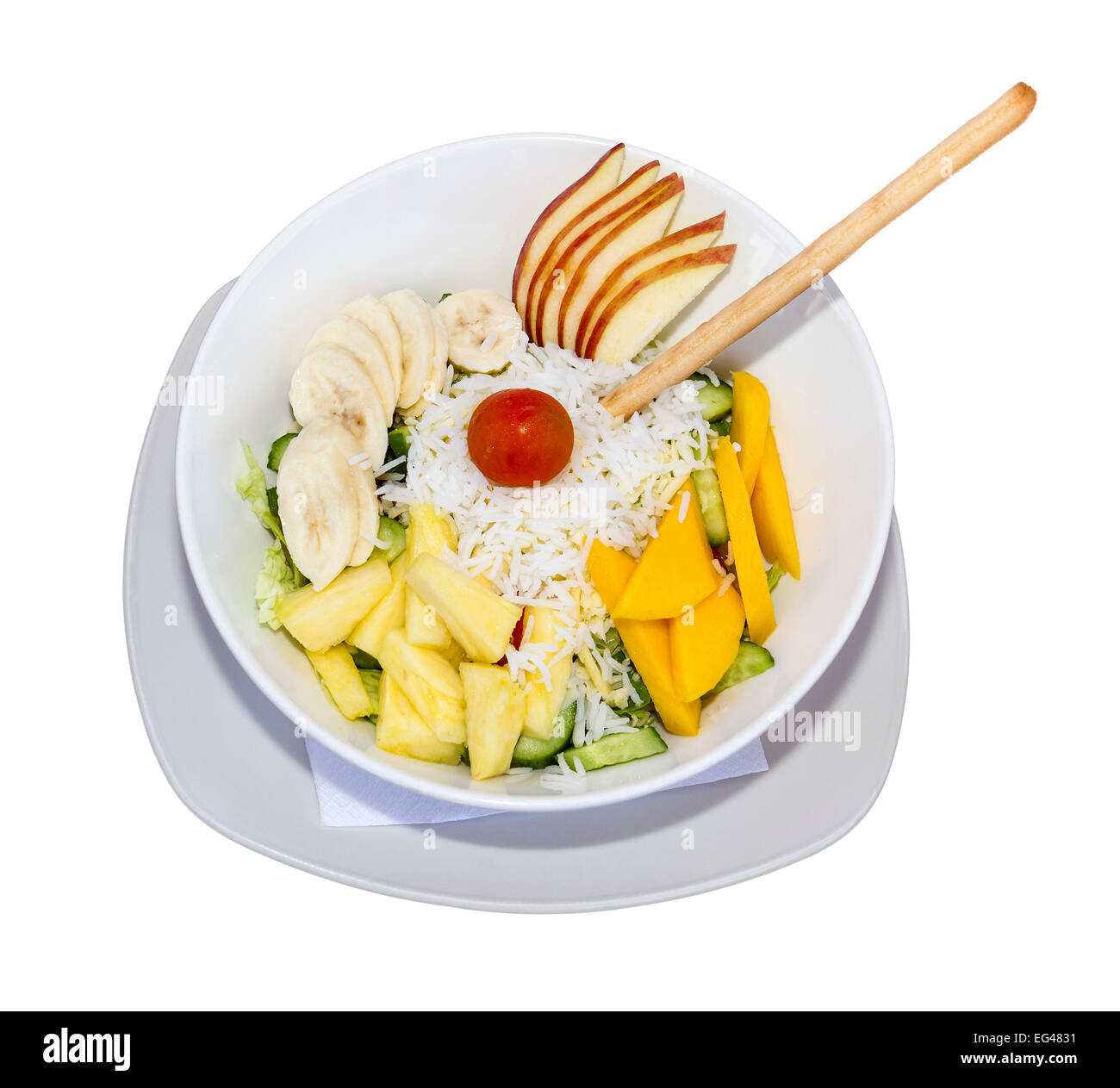 SaRMad with fruit and rice Stock Photo - Alamy