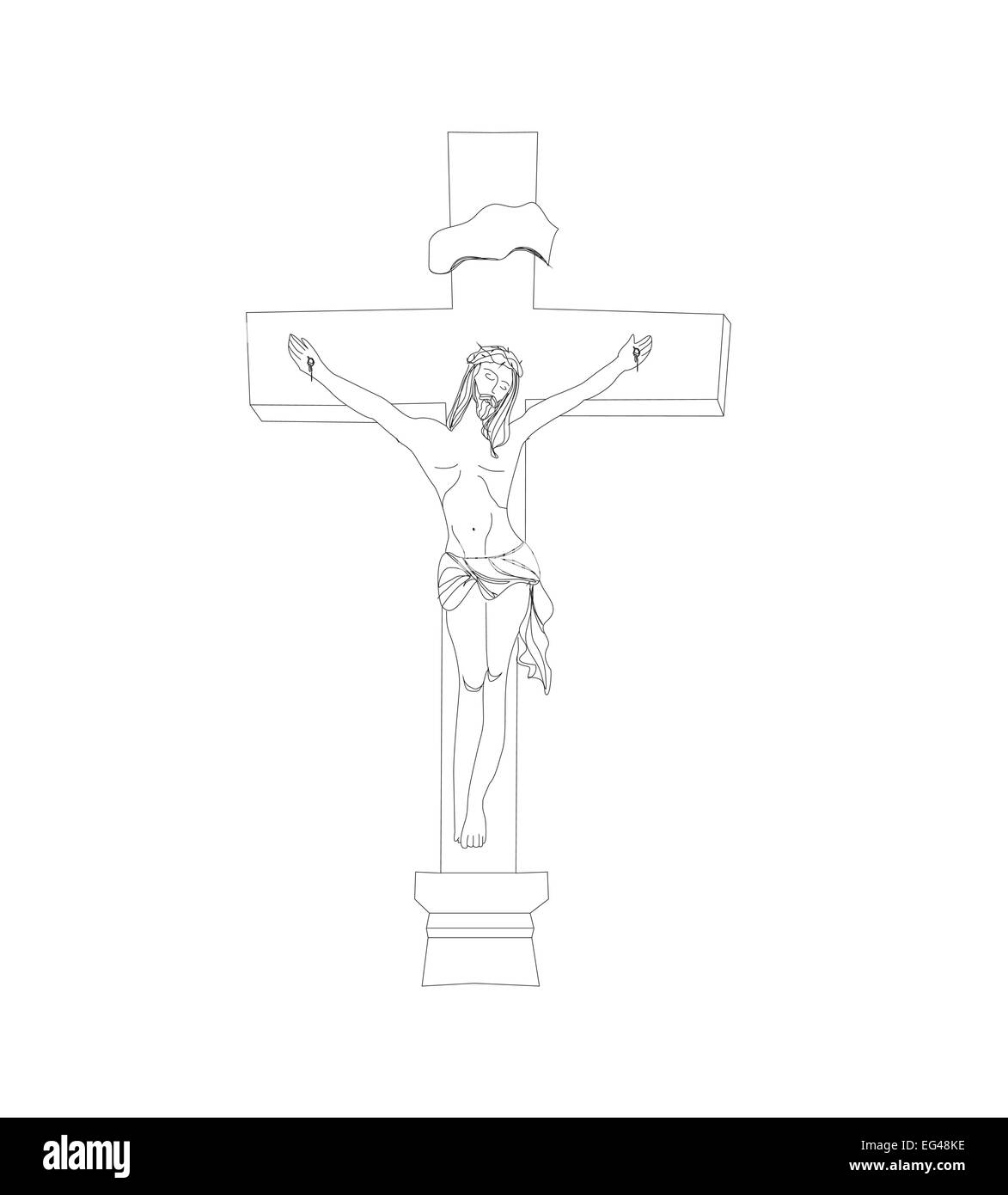 Jesus the saviour Stock Vector Images - Alamy