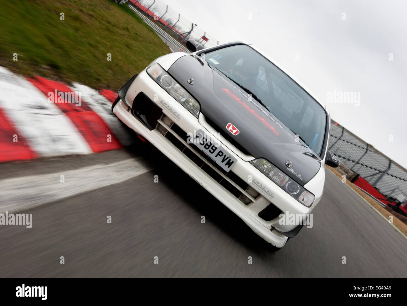 1996 Honda Integra racing car Stock Photo - Alamy